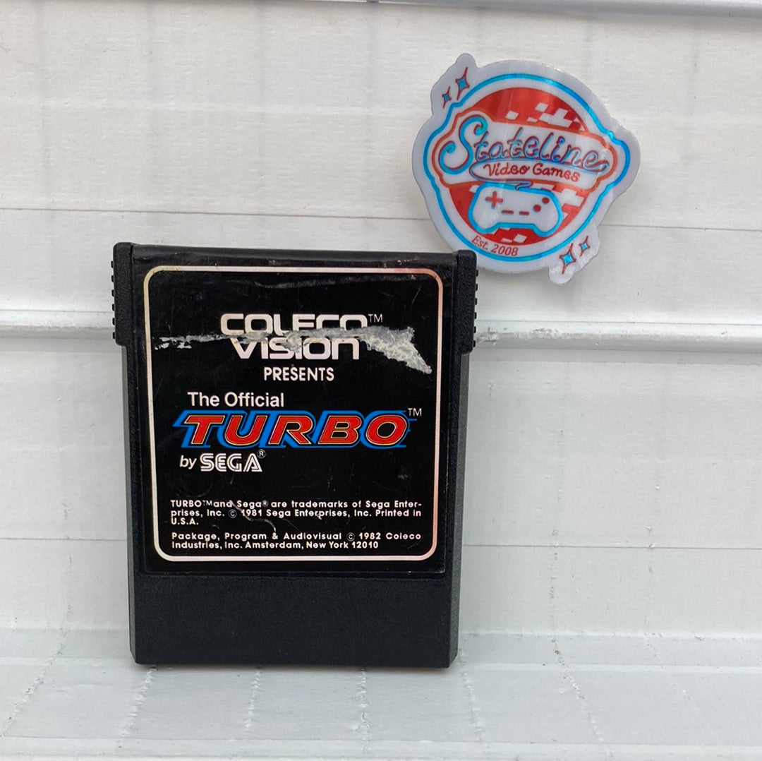 Turbo - Colecovision – Stateline Video Games Inc.