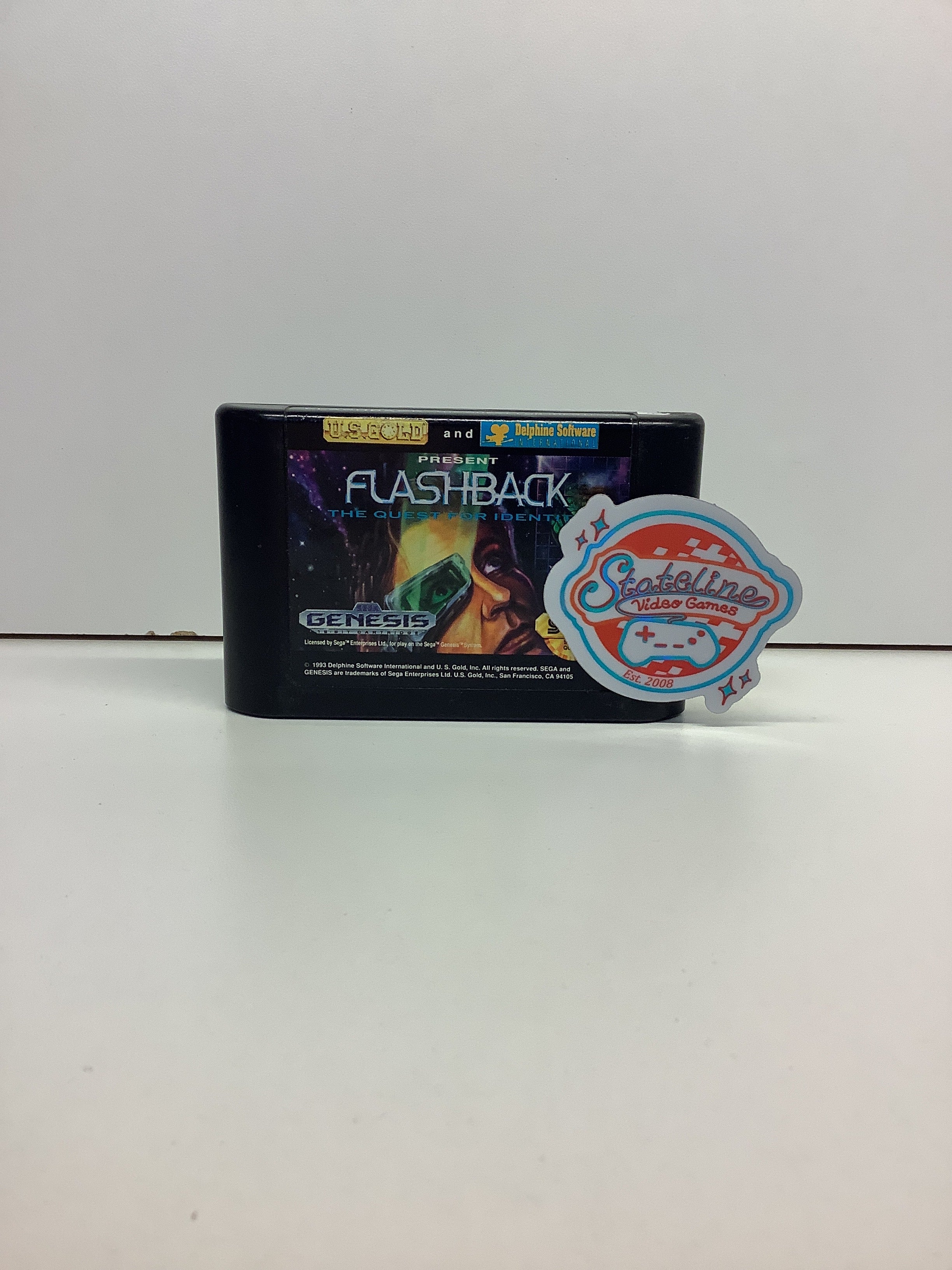 Flashback The Quest for Identity - Sega Genesis – Stateline Video Games Inc.
