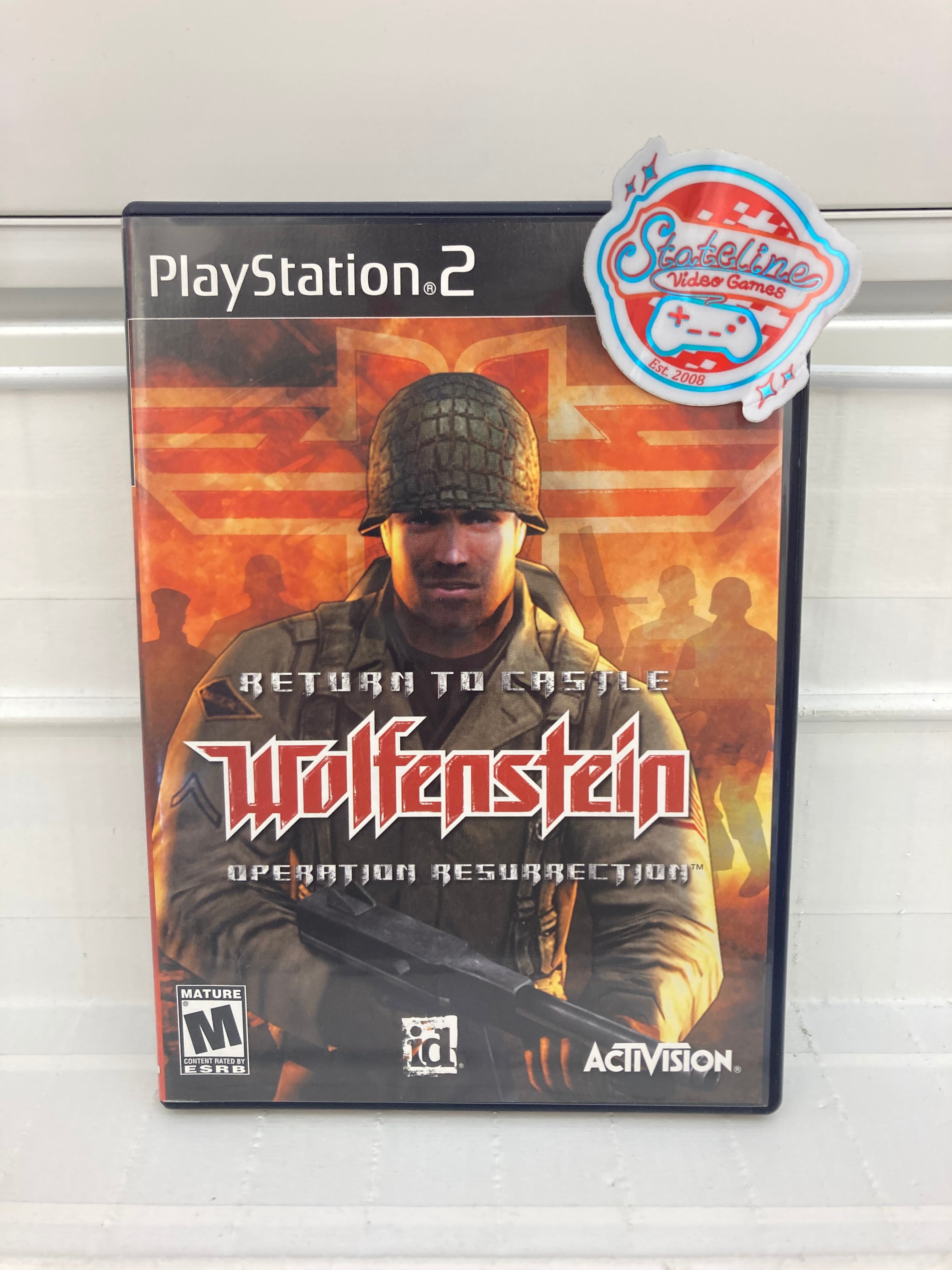 Return to Castle Wolfenstein - Playstation 2 – Stateline Video Games Inc.