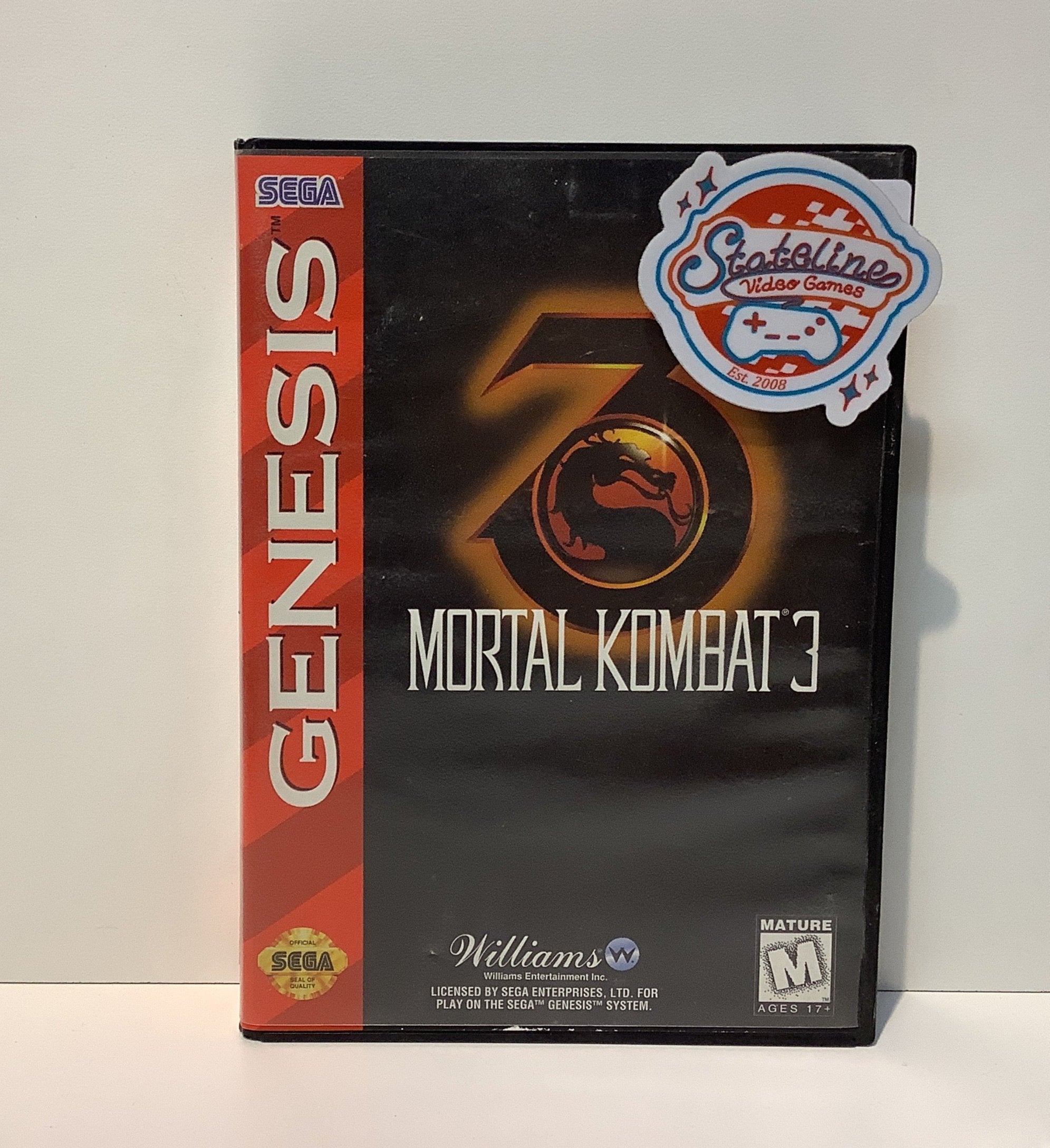Mortal Kombat 3 - Sega Genesis – Stateline Video Games Inc.