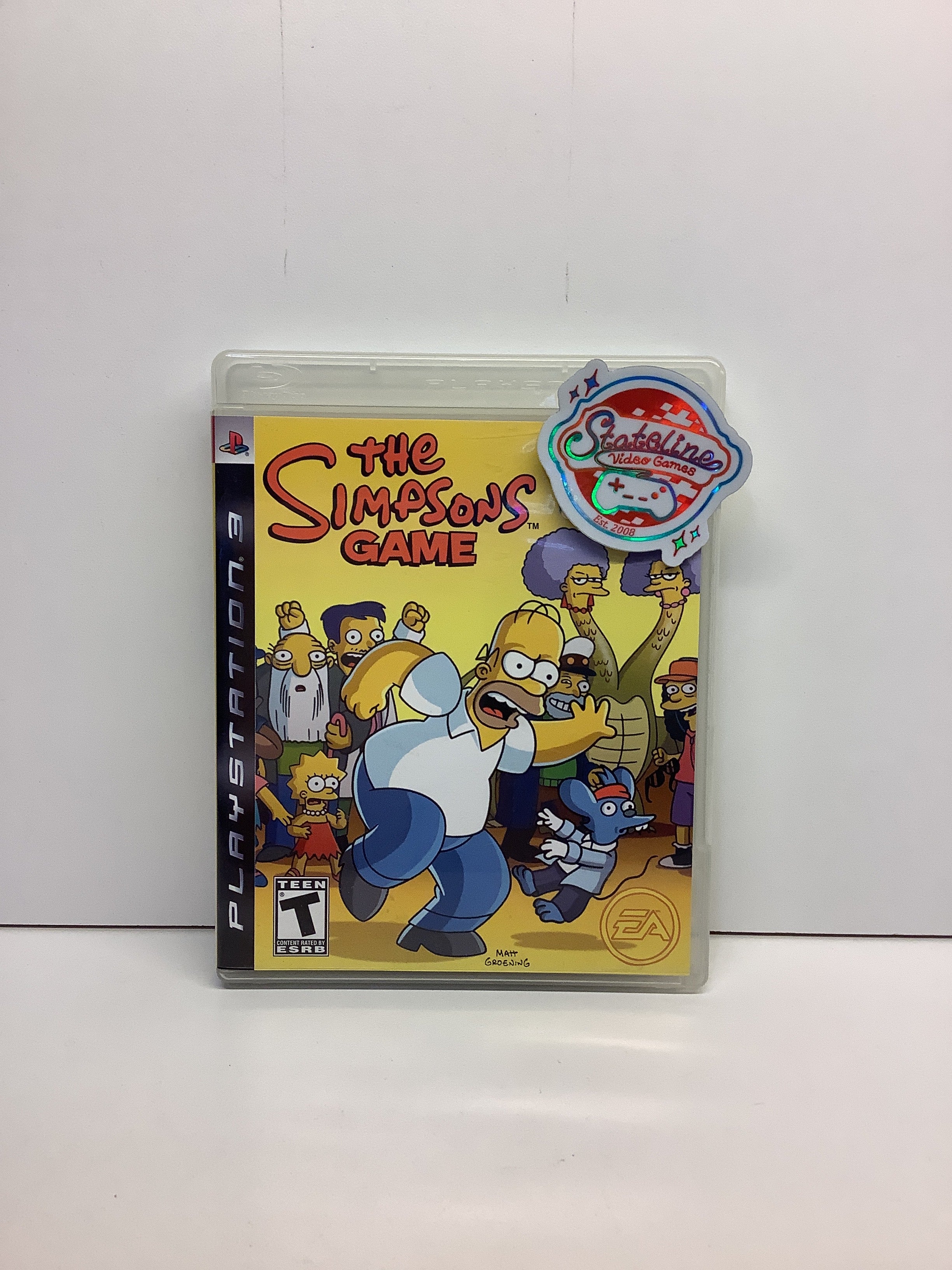 The Simpsons Game - Playstation 3 – Stateline Video Games Inc.