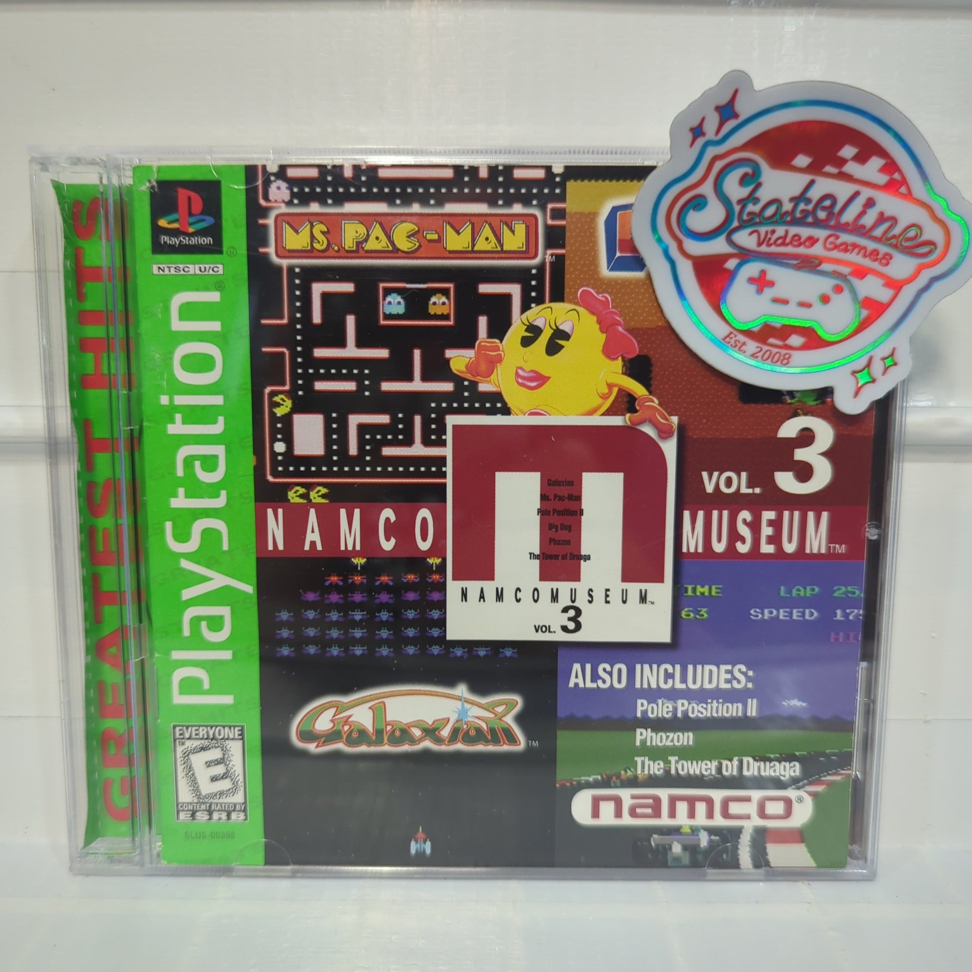 Namco Museum Volume 3 - Playstation – Stateline Video Games Inc.