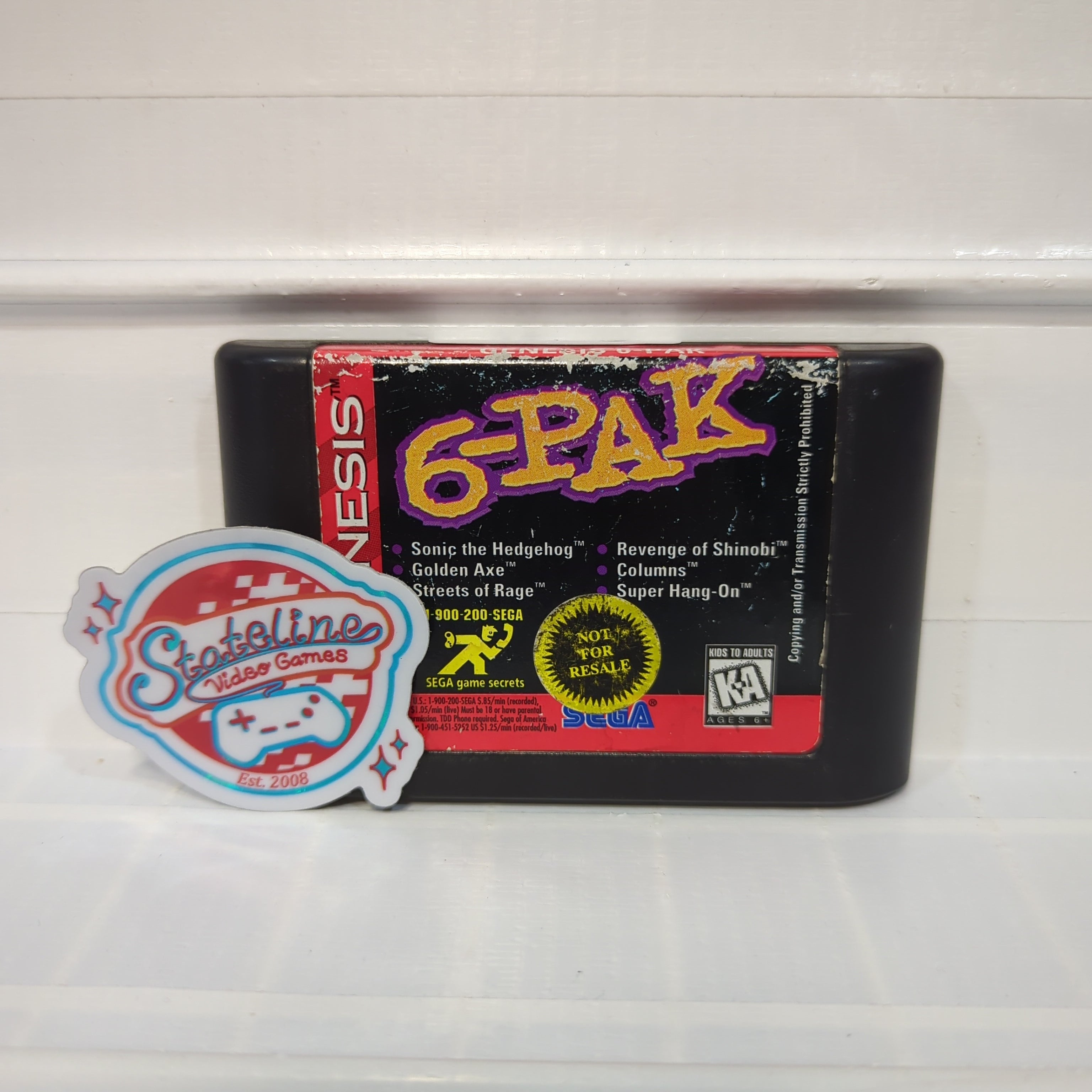 6-Pak - Sega Genesis – Stateline Video Games Inc.