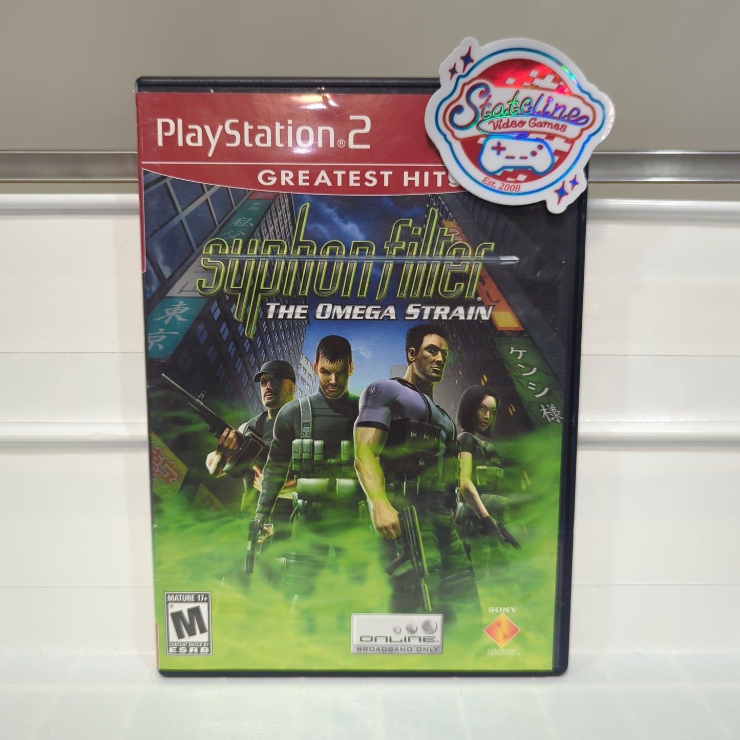 Syphon Filter Omega Strain - Playstation 2 – Stateline Video Games Inc.