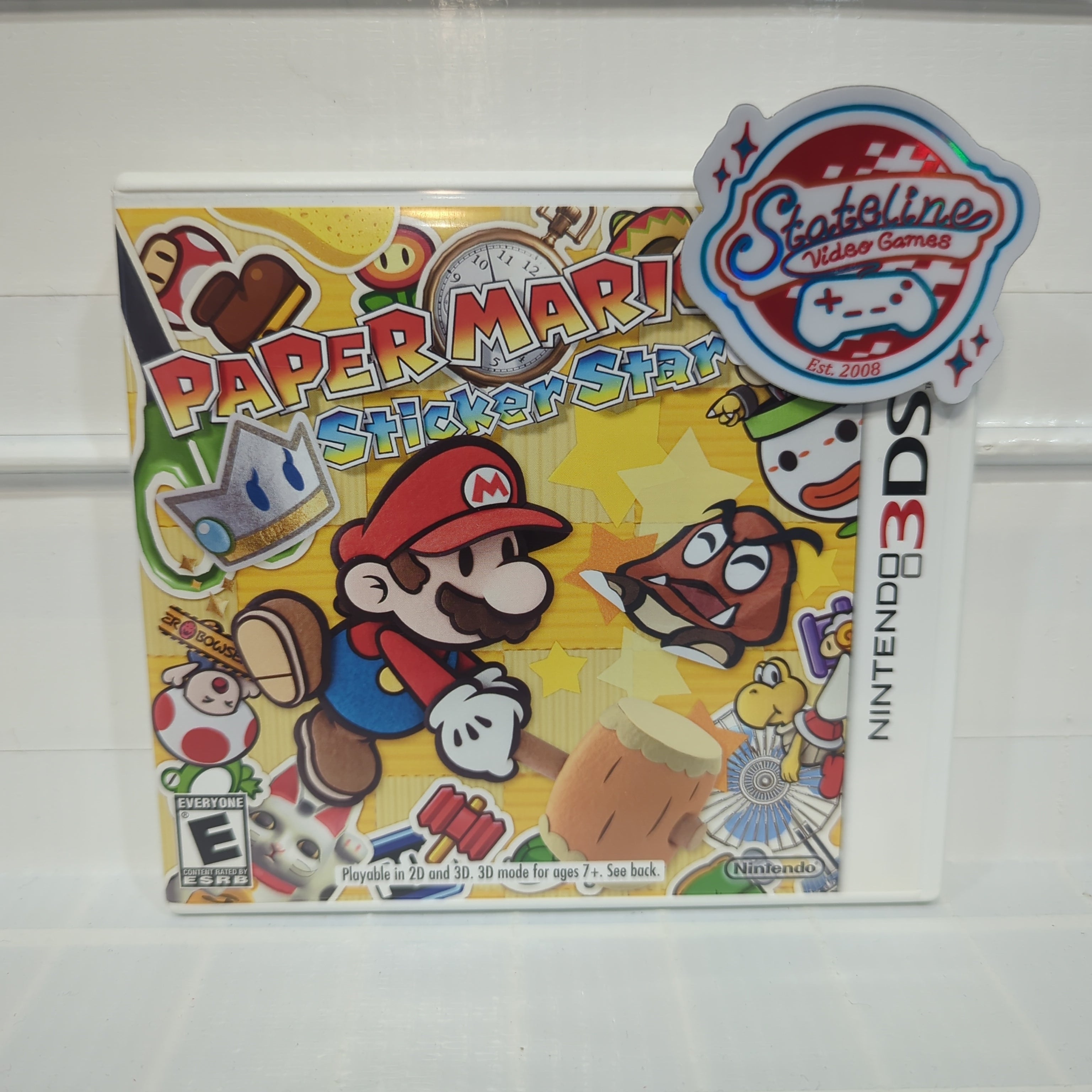 Paper Mario: Sticker Star - Nintendo 3DS – Stateline Video Games Inc.