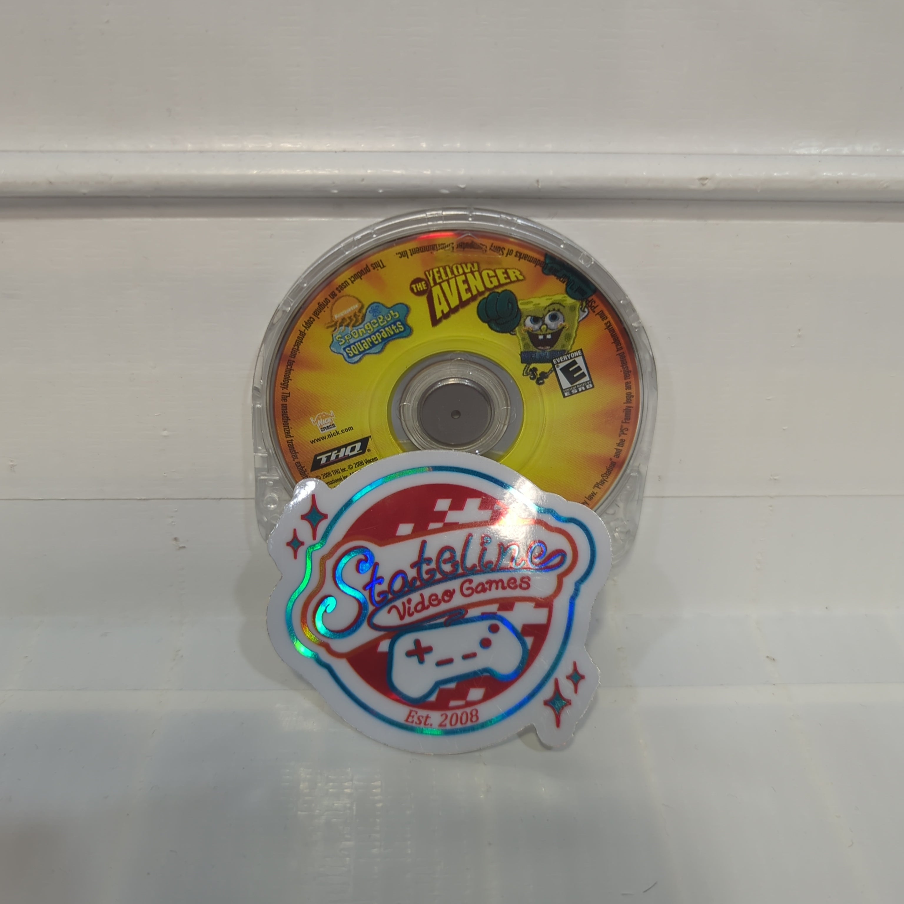 SpongeBob SquarePants The Yellow Avenger - PSP – Stateline Video Games Inc.