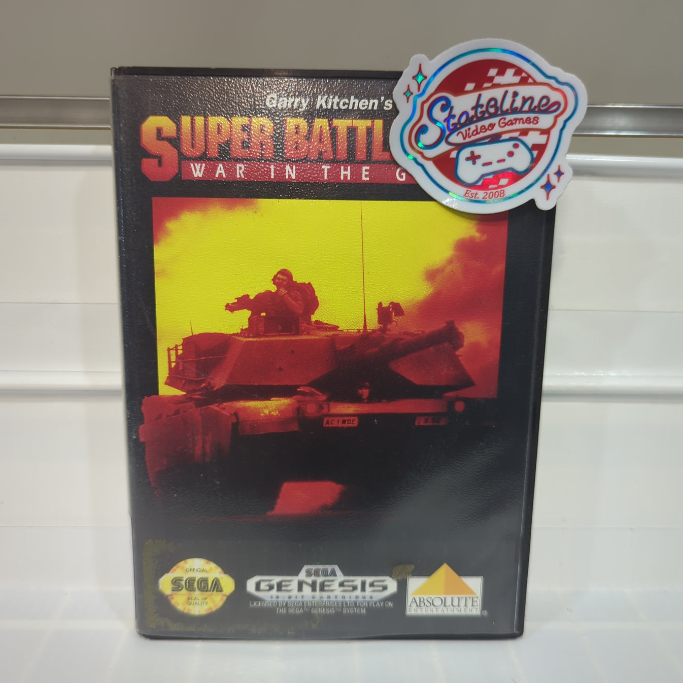 Super Battletank War in the Gulf - Sega Genesis – Stateline Video Games ...
