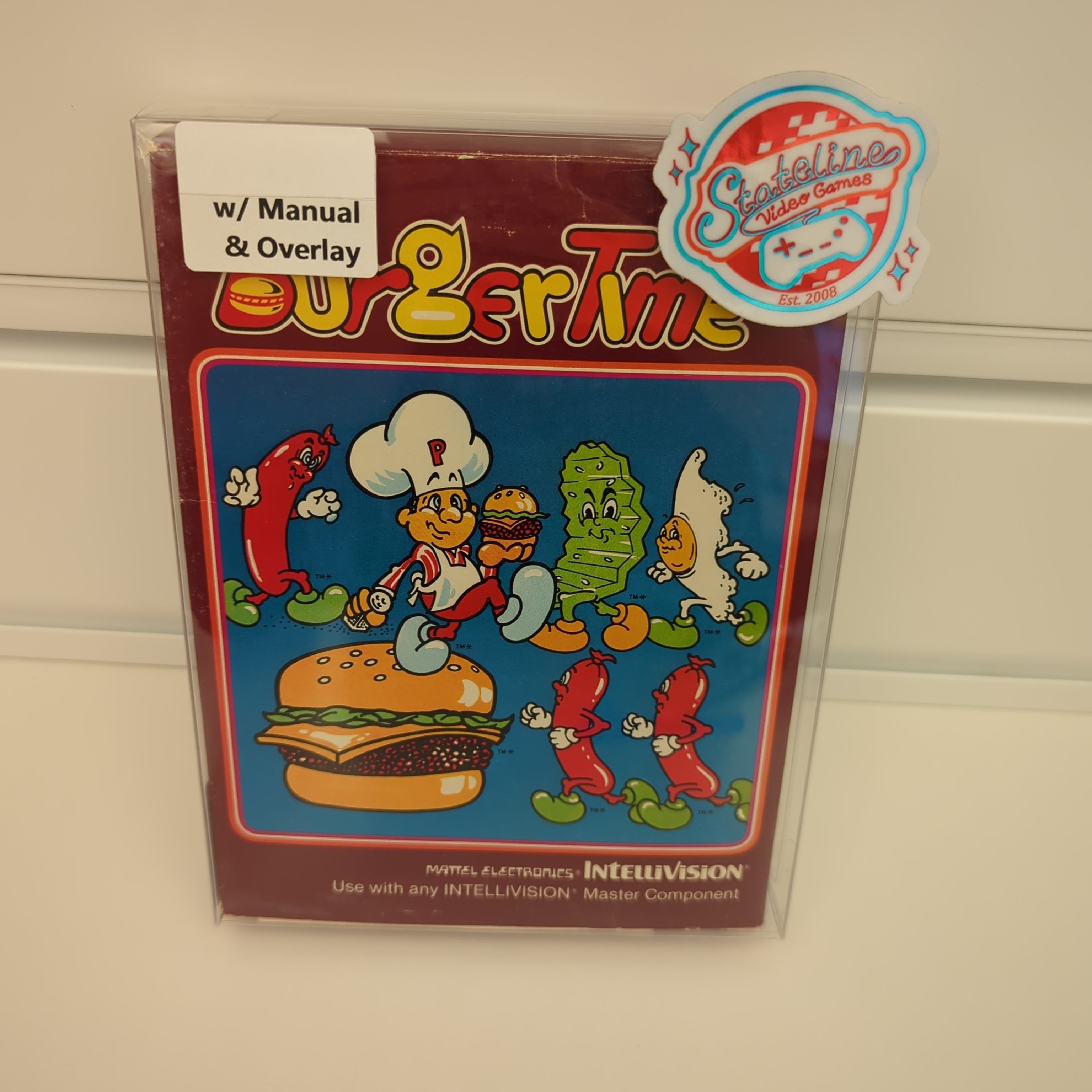 Burgertime - Intellivision – Stateline Video Games Inc.