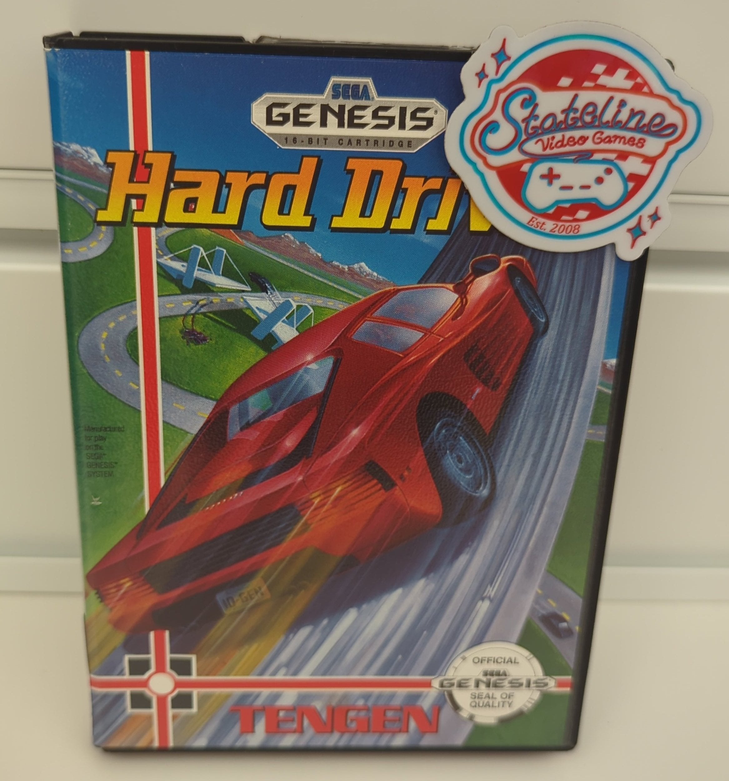 Hard Drivin - Sega Genesis – Stateline Video Games Inc.