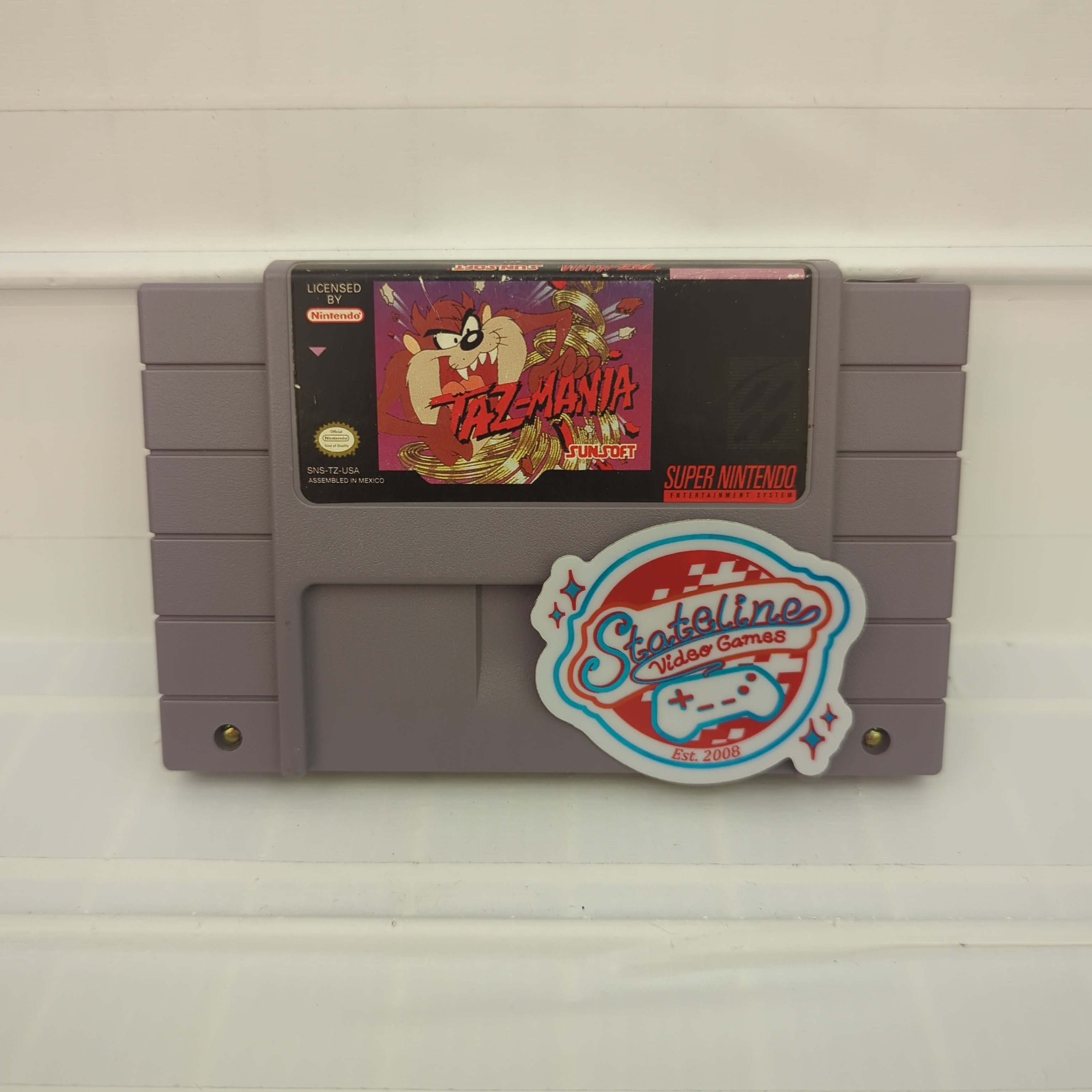 Taz-Mania - Super Nintendo – Stateline Video Games Inc.