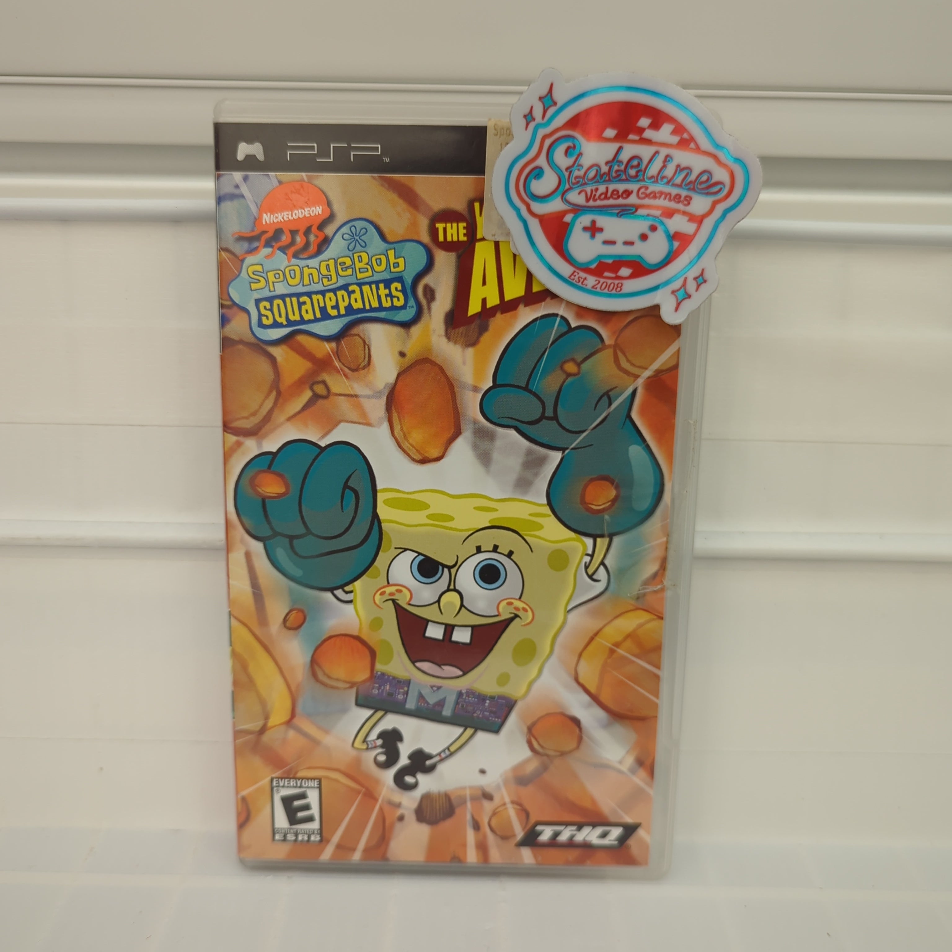 SpongeBob SquarePants The Yellow Avenger - PSP – Stateline Video Games Inc.