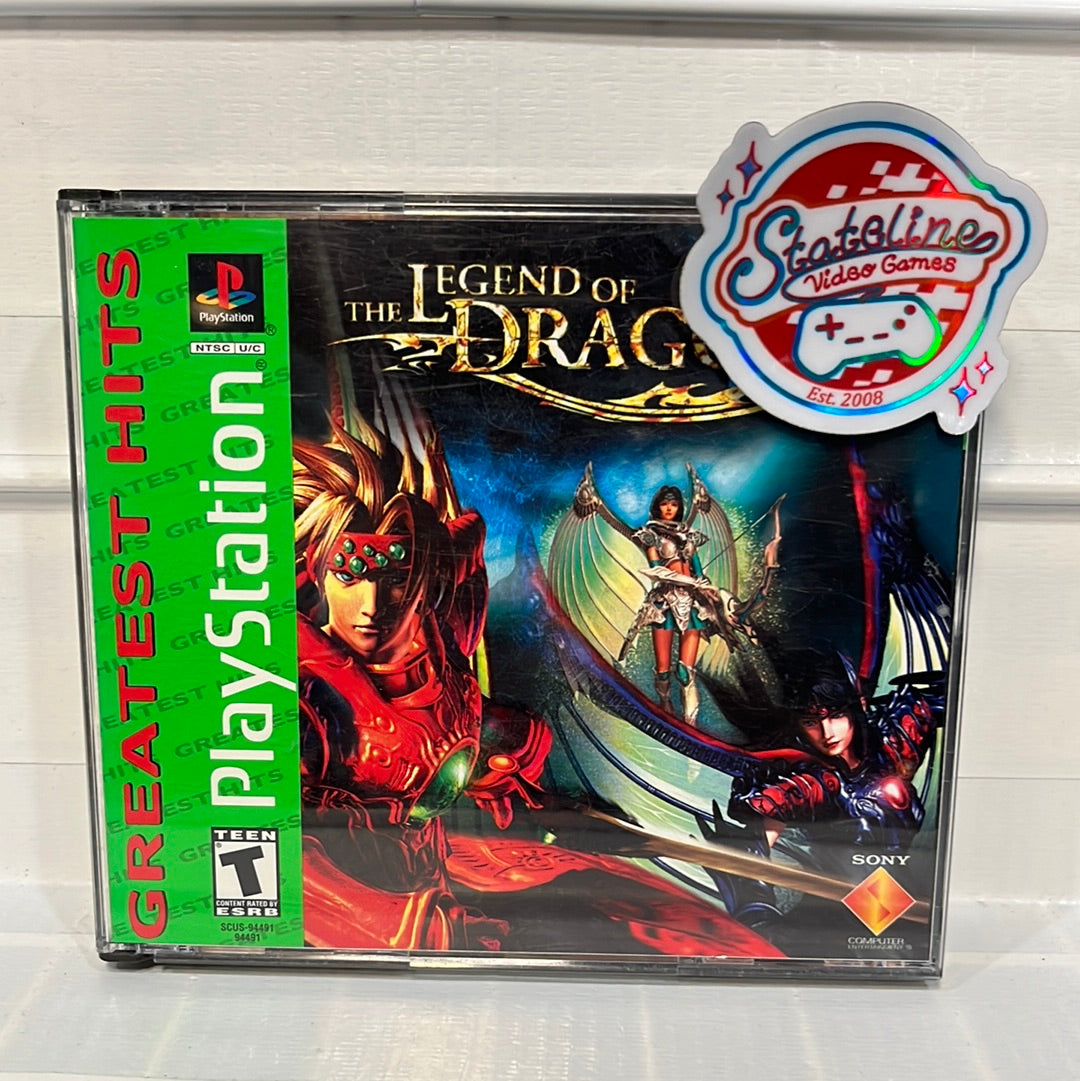 Legend of Dragoon [Greatest Hits] - Playstation – Stateline Video Games ...