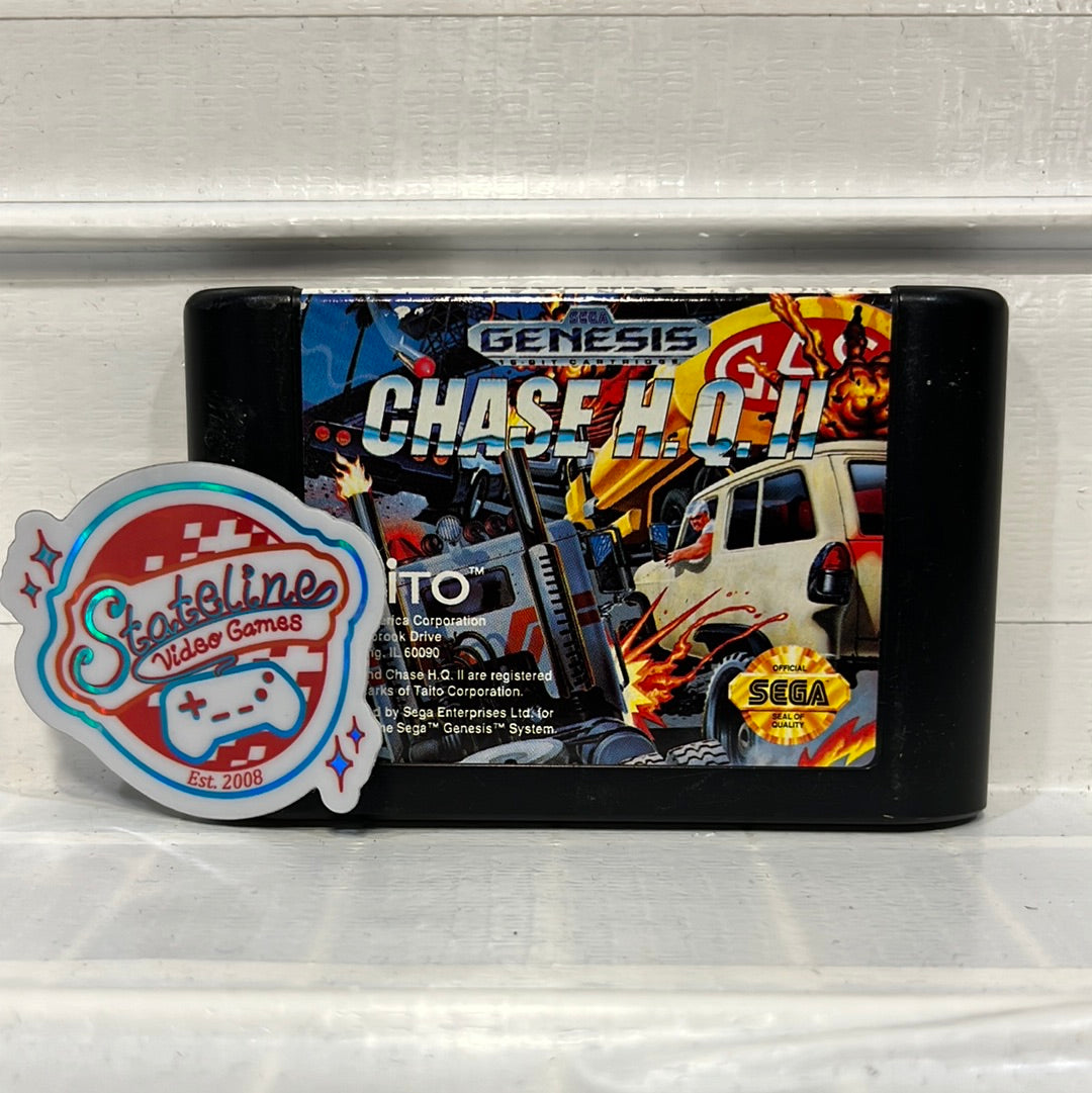 Chase HQ II - Sega Genesis – Stateline Video Games Inc.