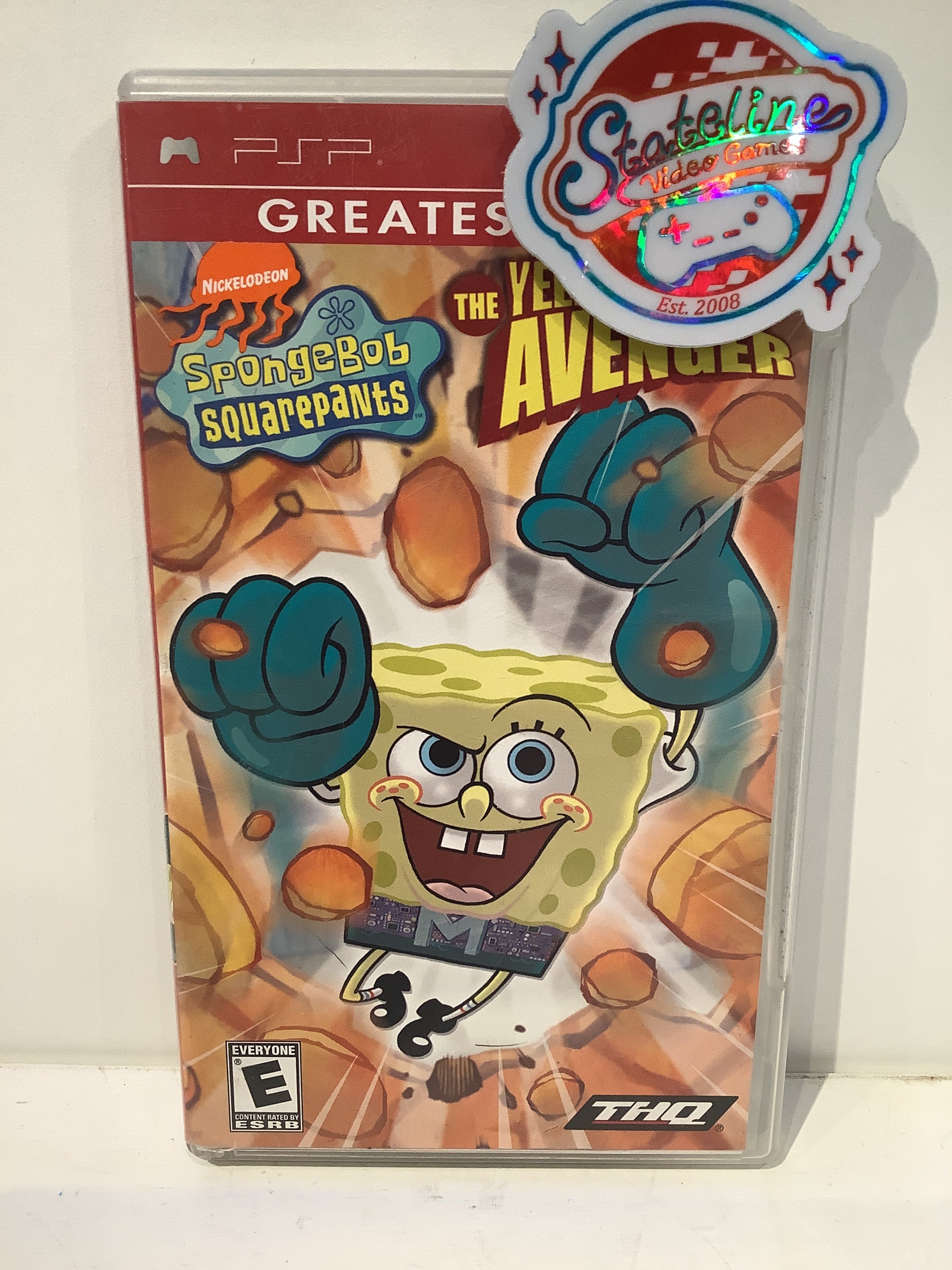 SpongeBob SquarePants The Yellow Avenger [Greatest Hits] - PSP ...
