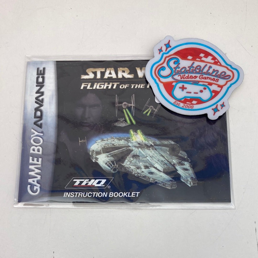 Star Wars Flight of Falcon - GameBoy Advance – Stateline Video Games Inc.