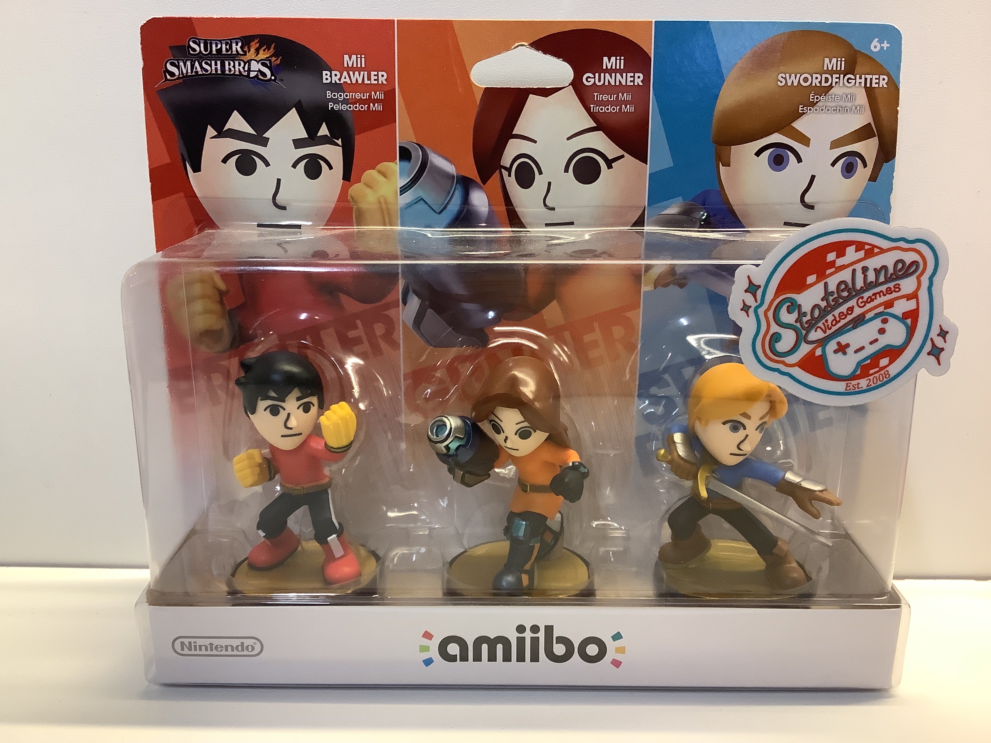 Mii 3 Pack - Amiibo – Stateline Video Games Inc.