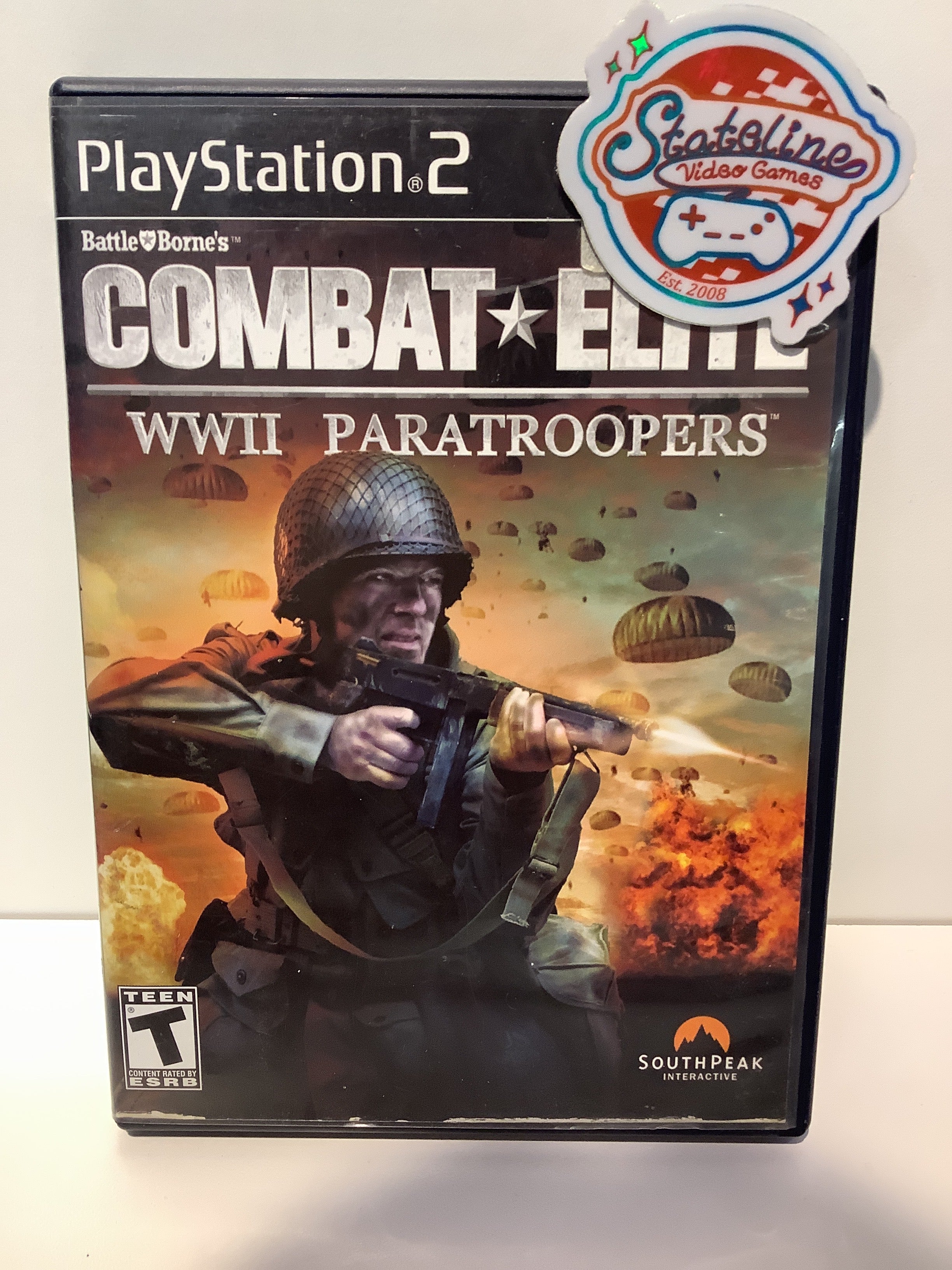 Combat Elite WWII Paratroopers - Playstation 2 – Stateline Video Games Inc.