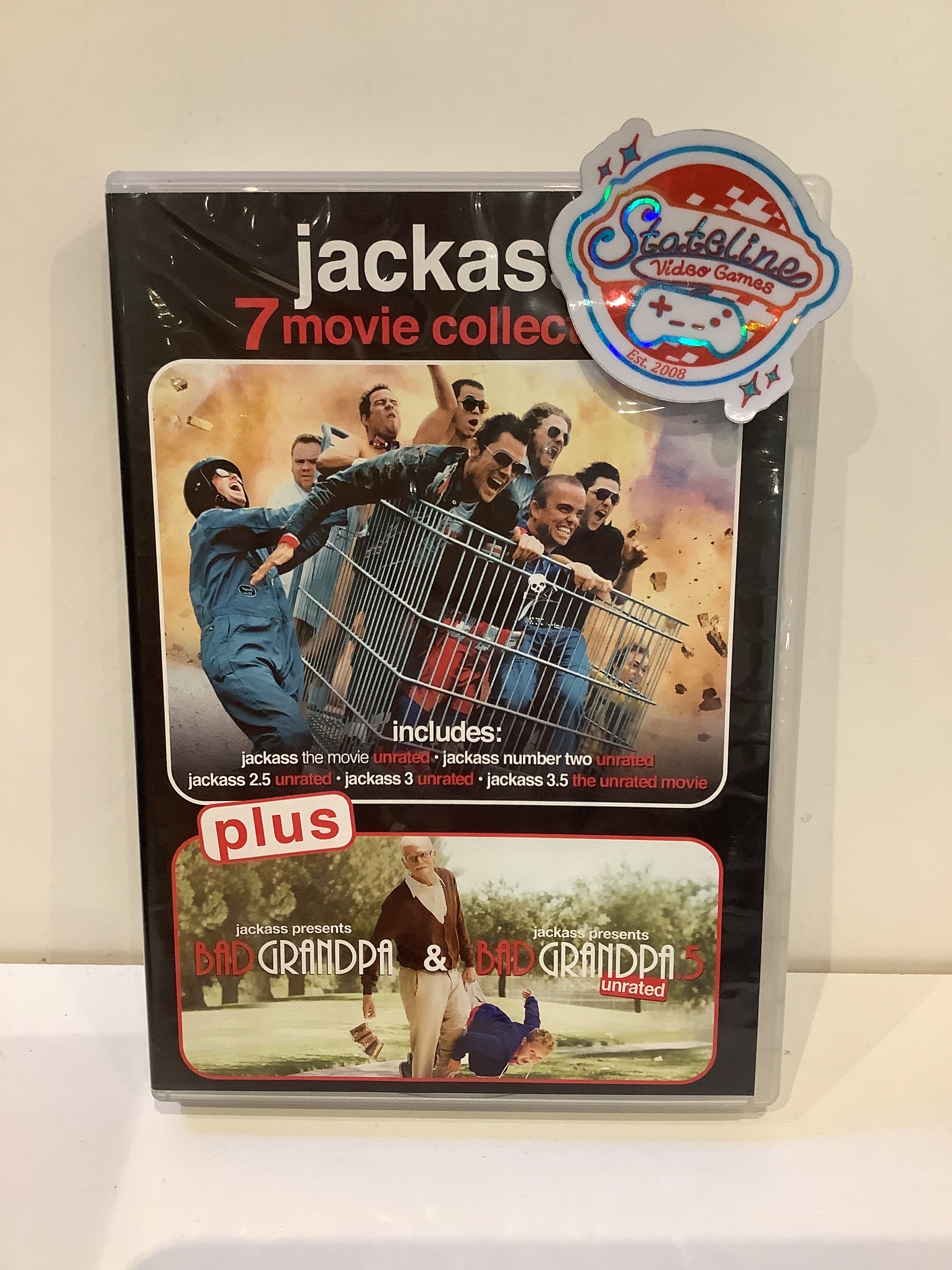 jackass - 7 Movie Collection - DVD – Stateline Video Games Inc.