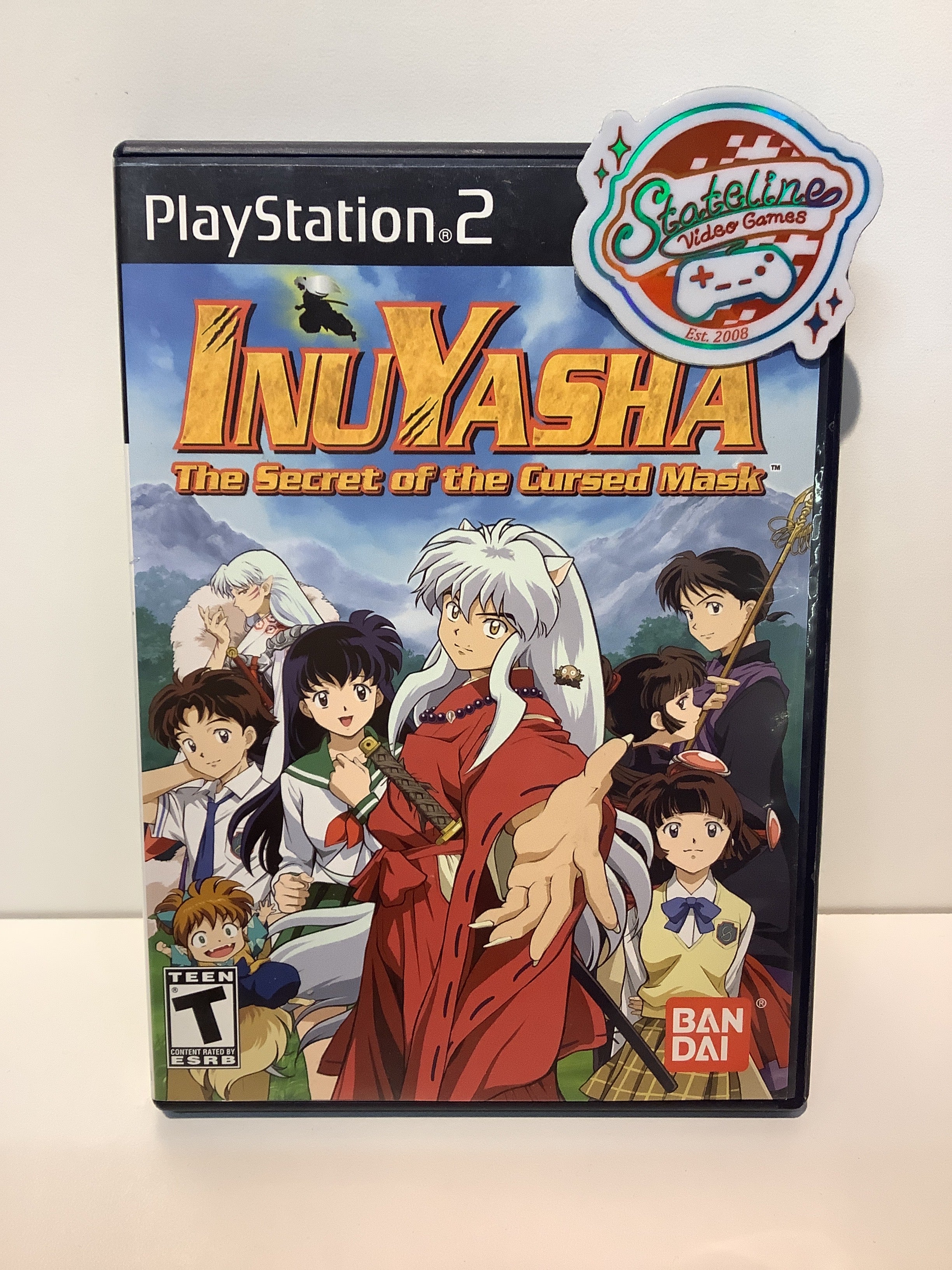 Inuyasha Secret of the Cursed Mask - Playstation 2 – Stateline Video ...