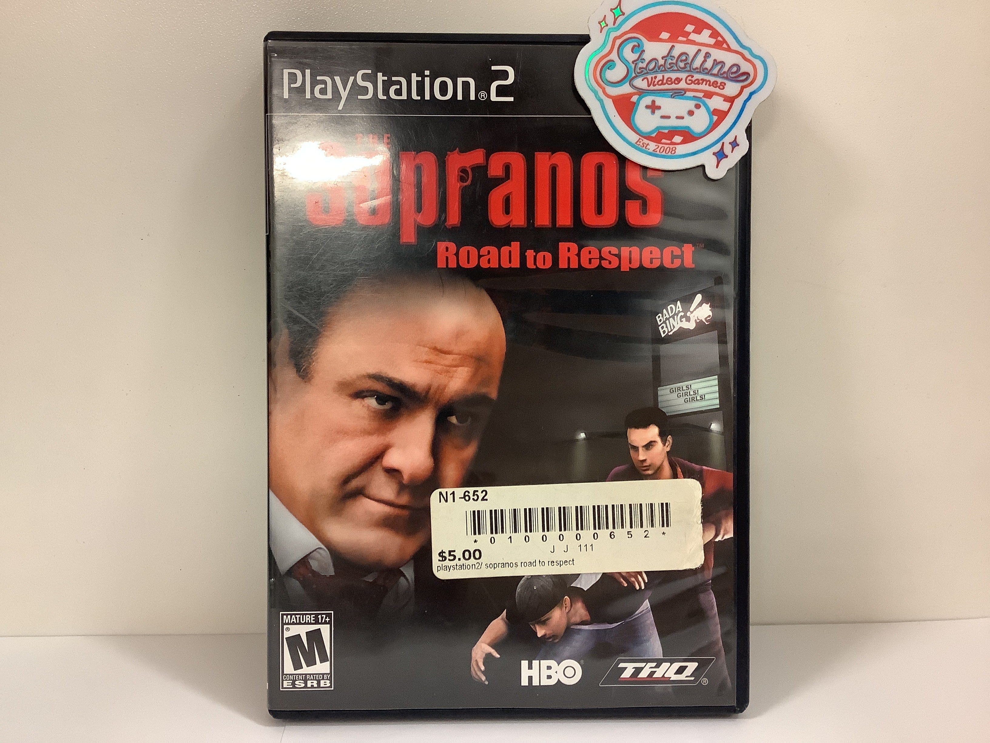 Sopranos Road to Respect - Playstation 2 – Stateline Video Games Inc.