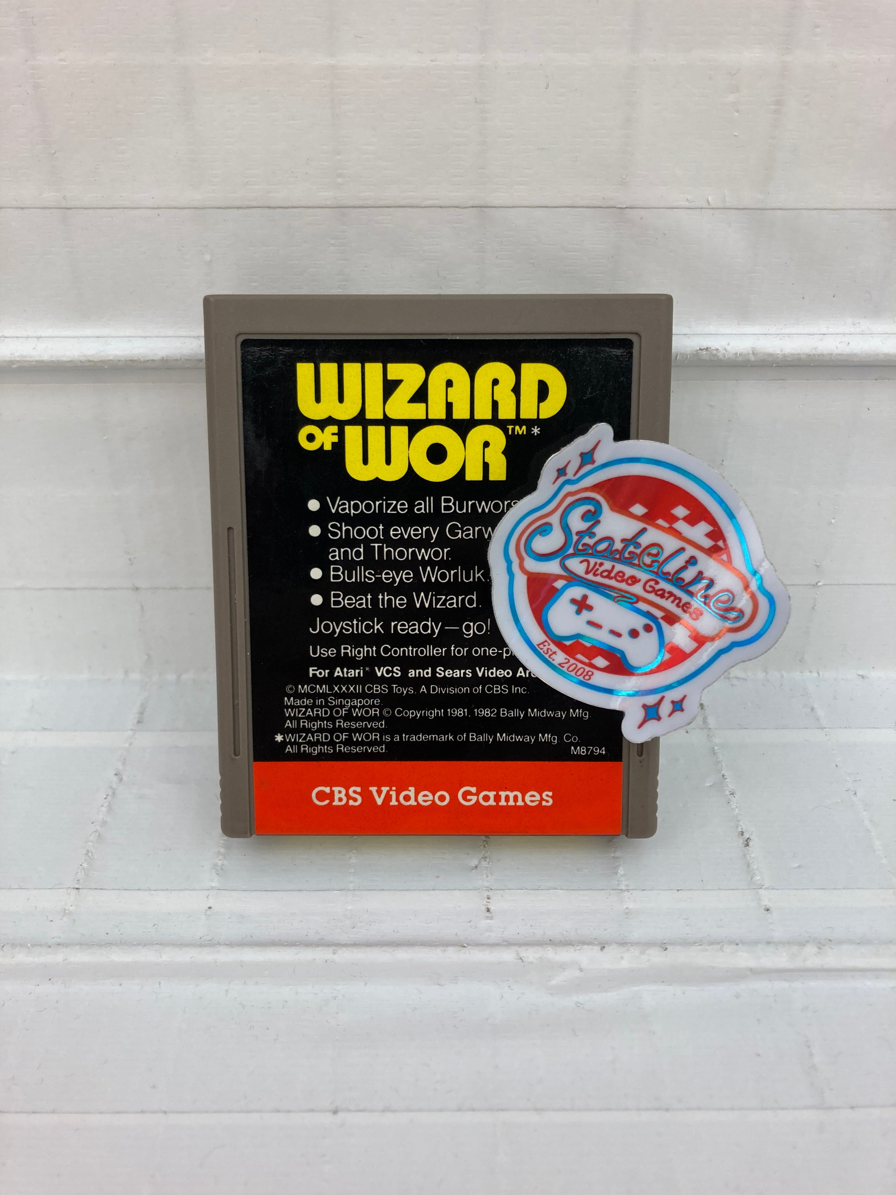 Wizard of Wor - Atari 2600 – Stateline Video Games Inc.