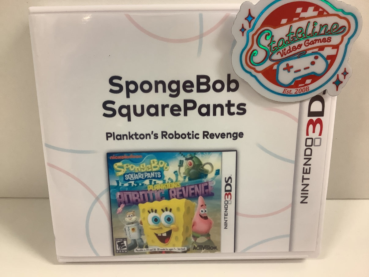 SpongeBob SquarePants: Plankton's Robotic Revenge - Nintendo 3DS ...