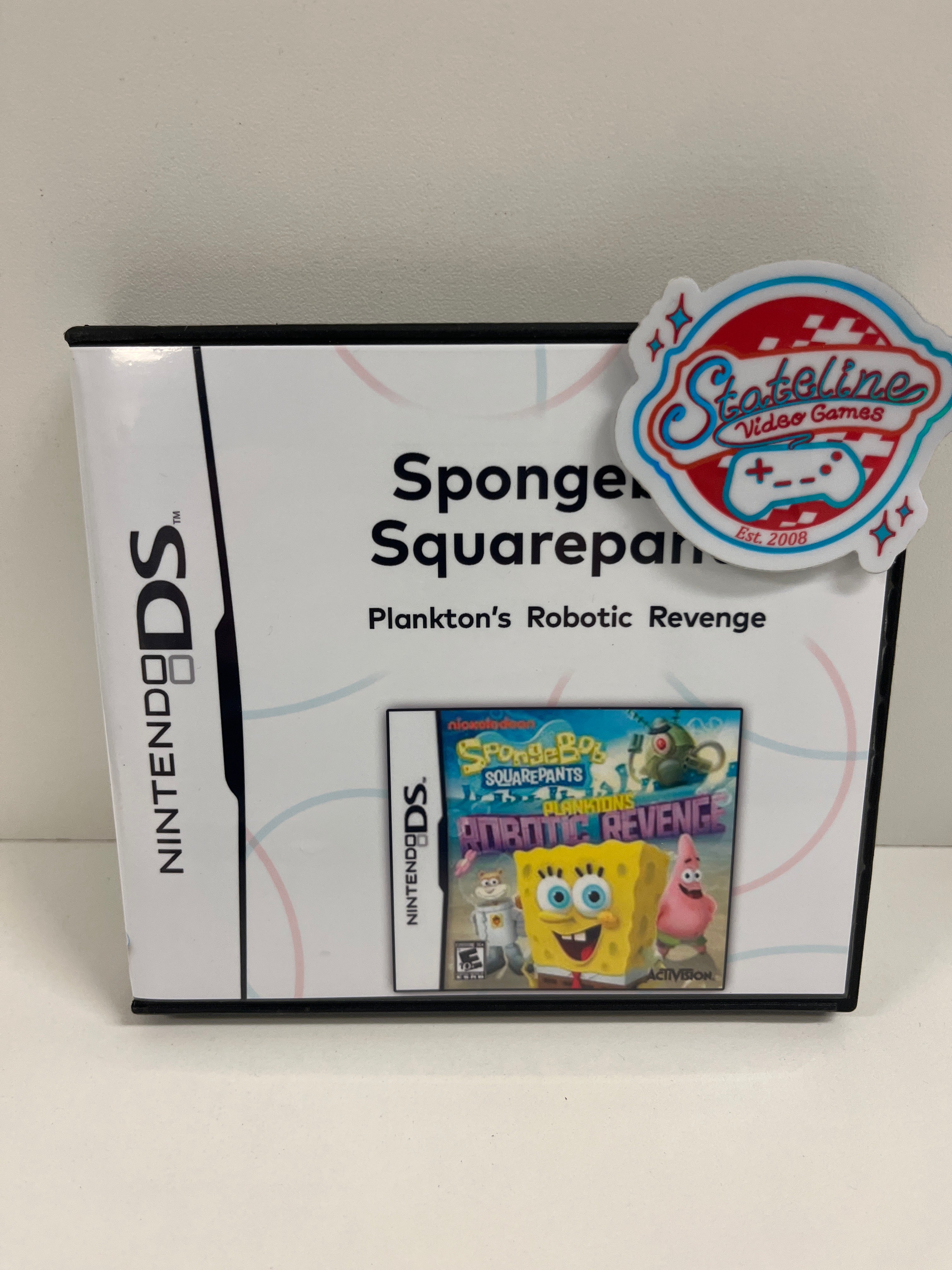 SpongeBob SquarePants: Plankton's Robotic Revenge - Nintendo DS ...