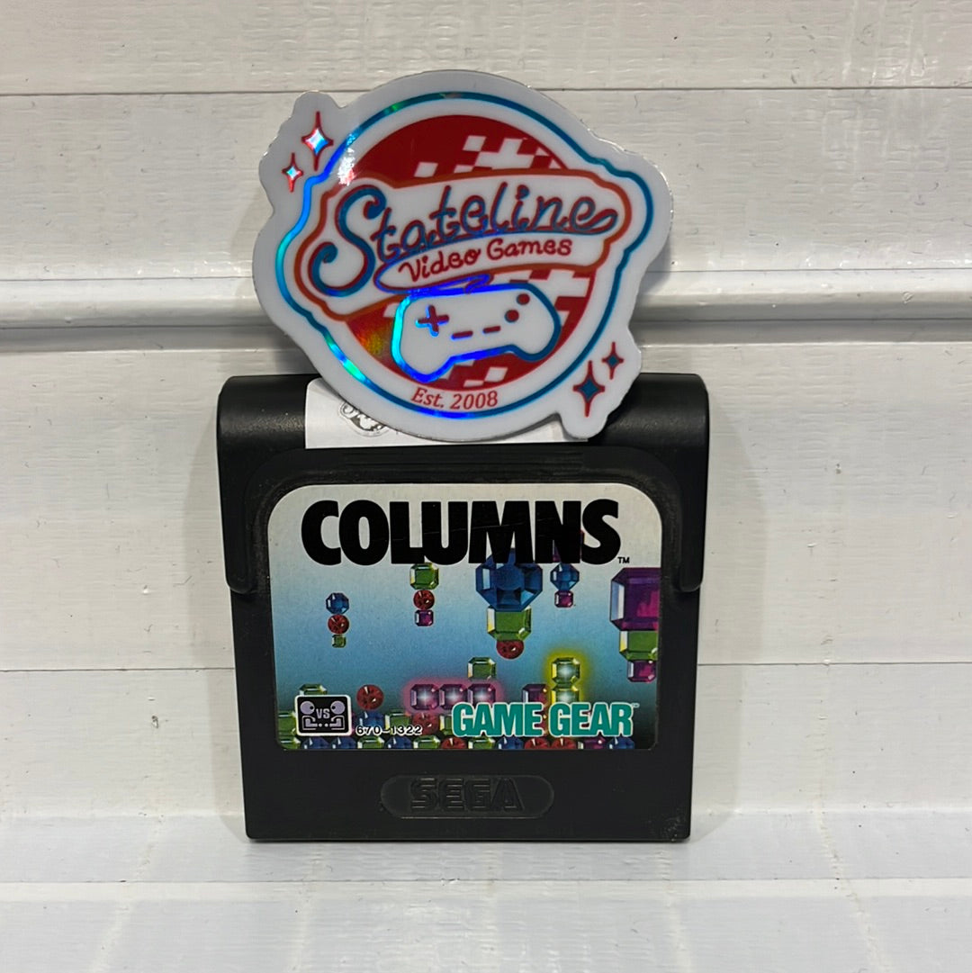 Columns - Sega Game Gear – Stateline Video Games Inc.