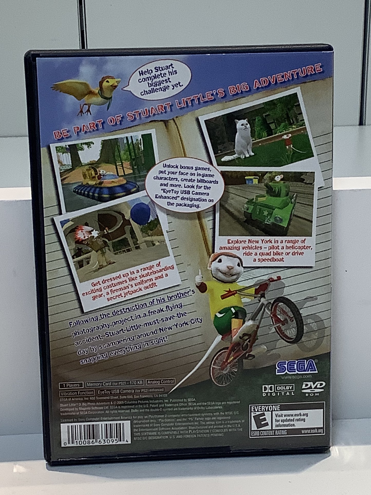 Stuart Little 3 Big Photo Adventure - Playstation 2 – Stateline Video ...