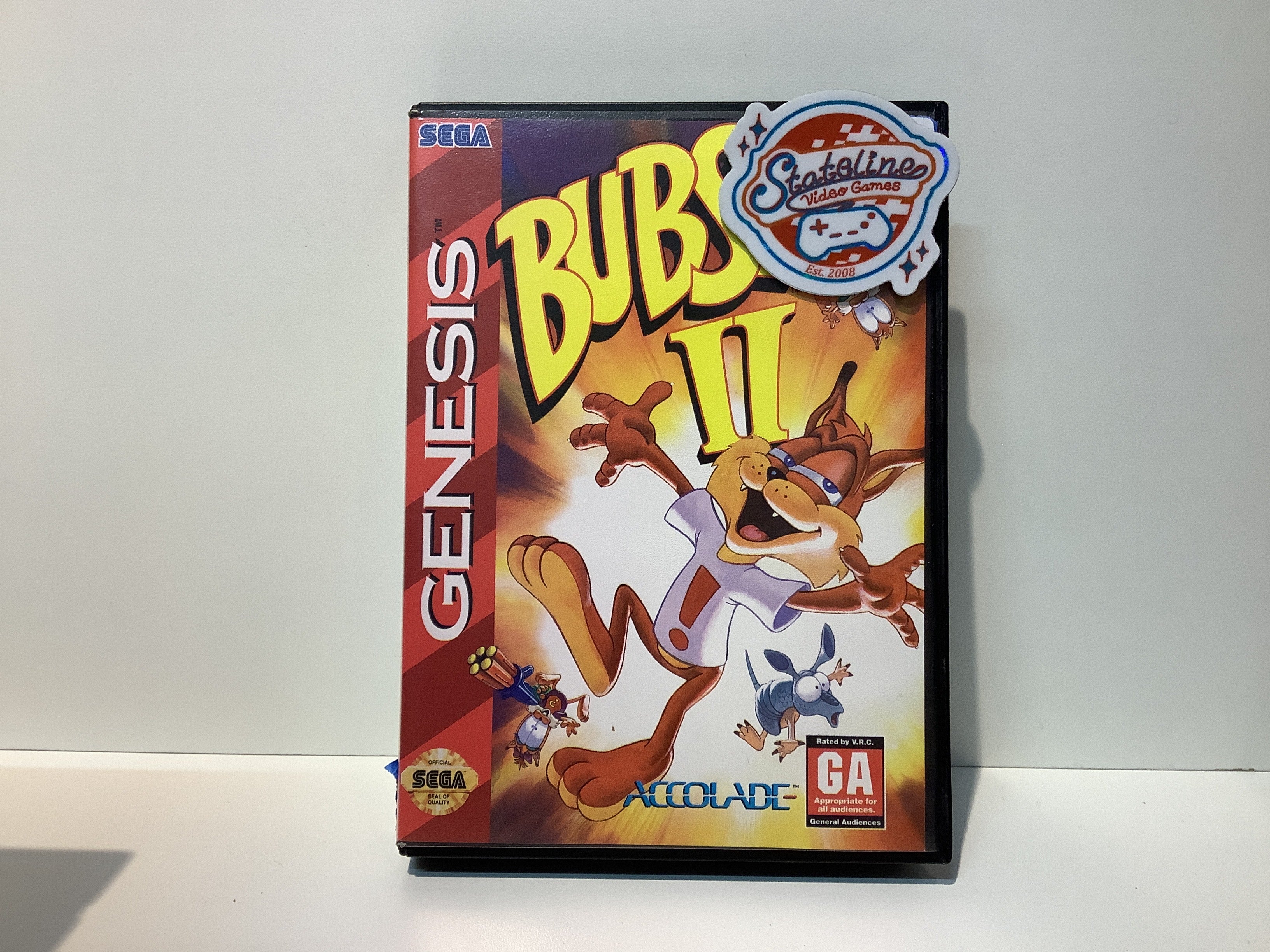 Bubsy II - Sega Genesis – Stateline Video Games Inc.