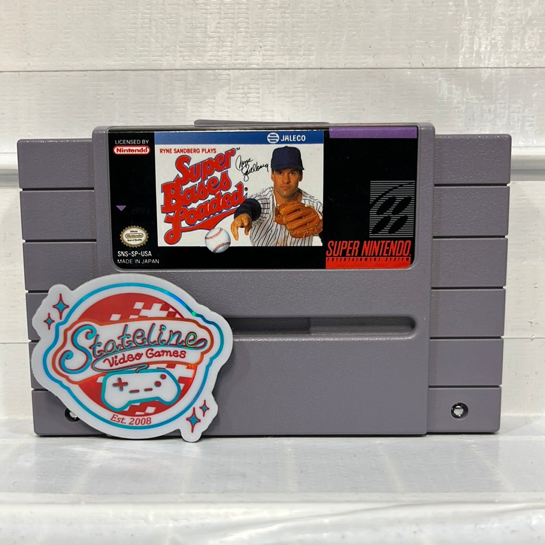 Super Bases Loaded - Super Nintendo – Stateline Video Games Inc.