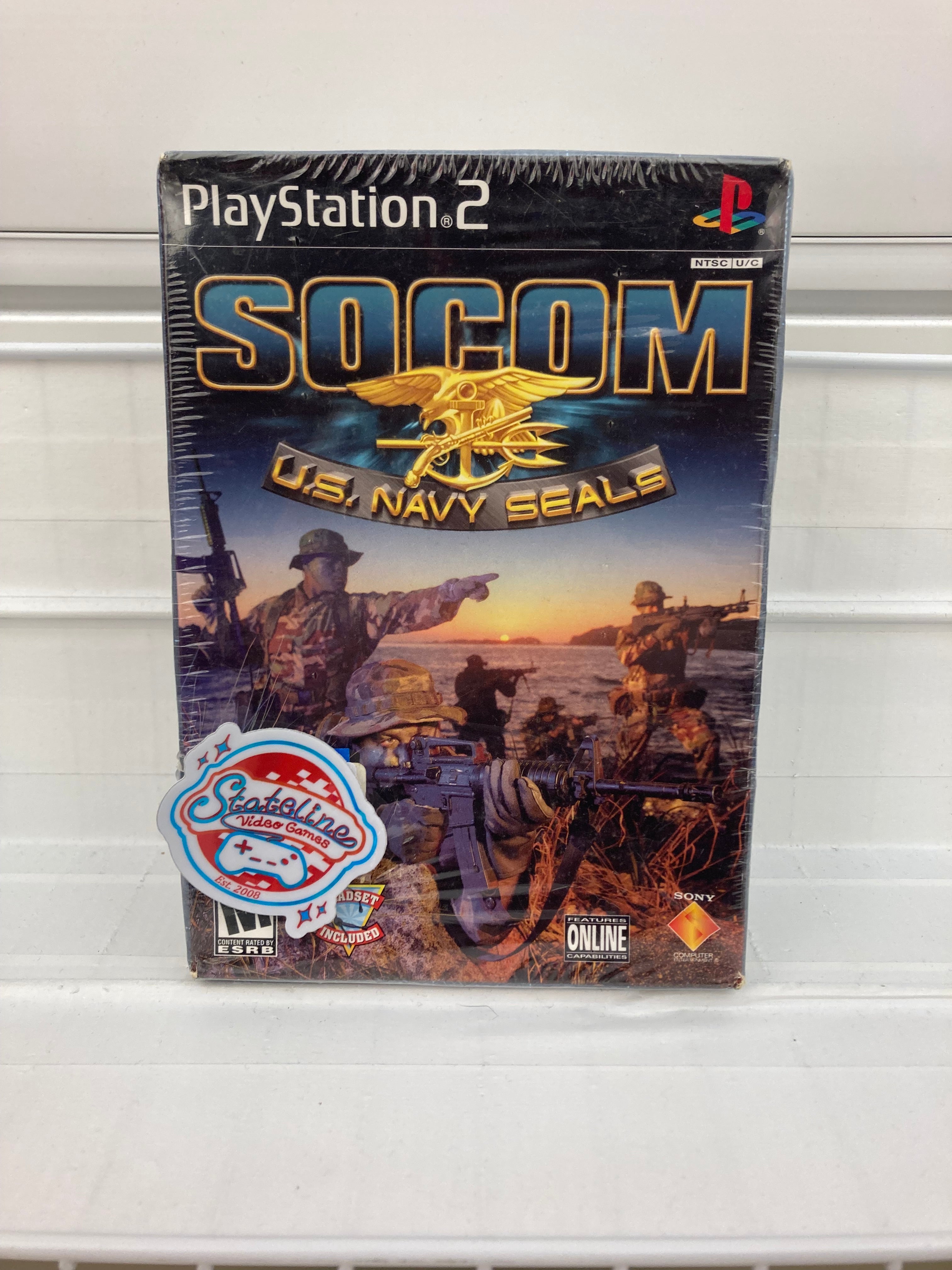 SOCOM US Navy Seals [Headset Bundle] - Playstation 2 – Stateline Video ...