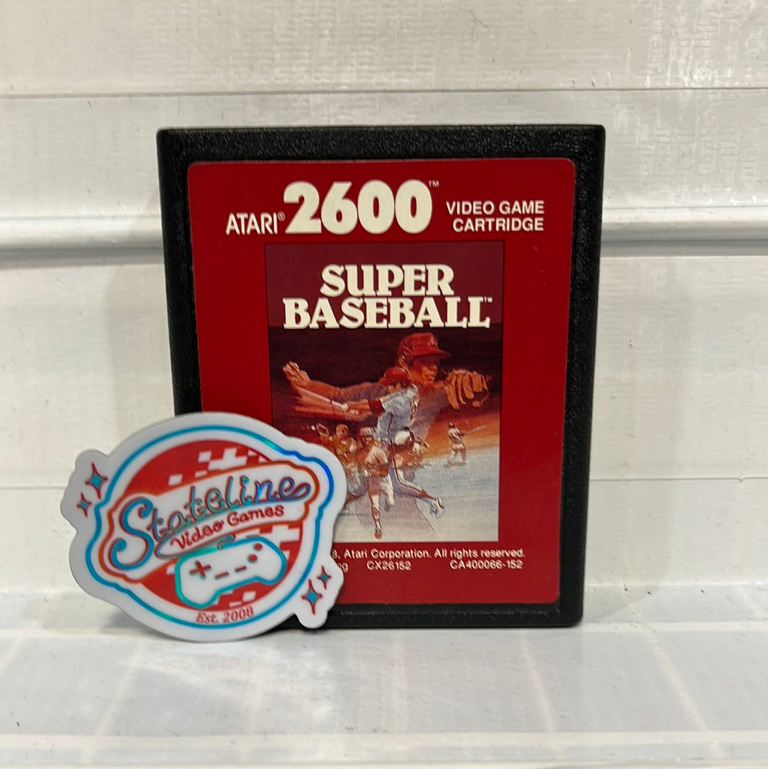 Super Baseball - Atari 2600 – Stateline Video Games Inc.