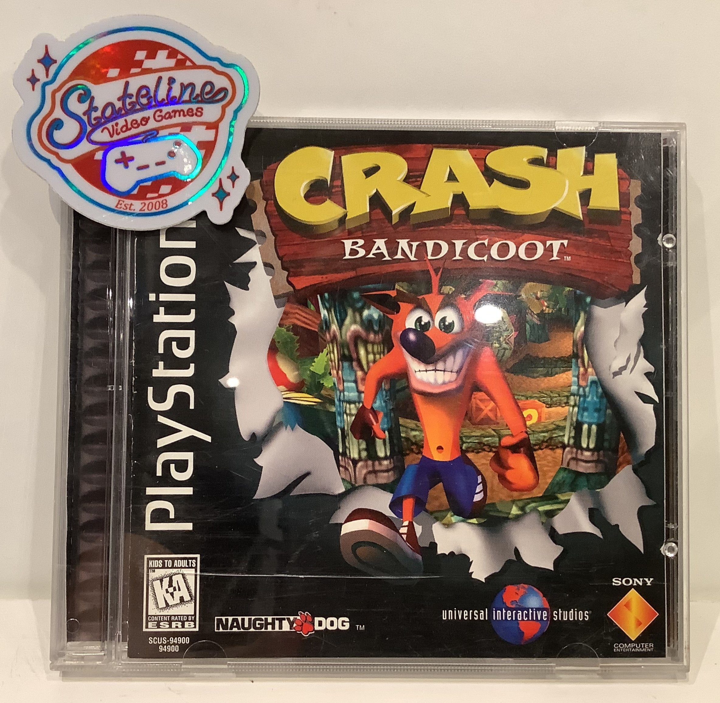 Crash Bandicoot - Playstation – Stateline Video Games Inc.