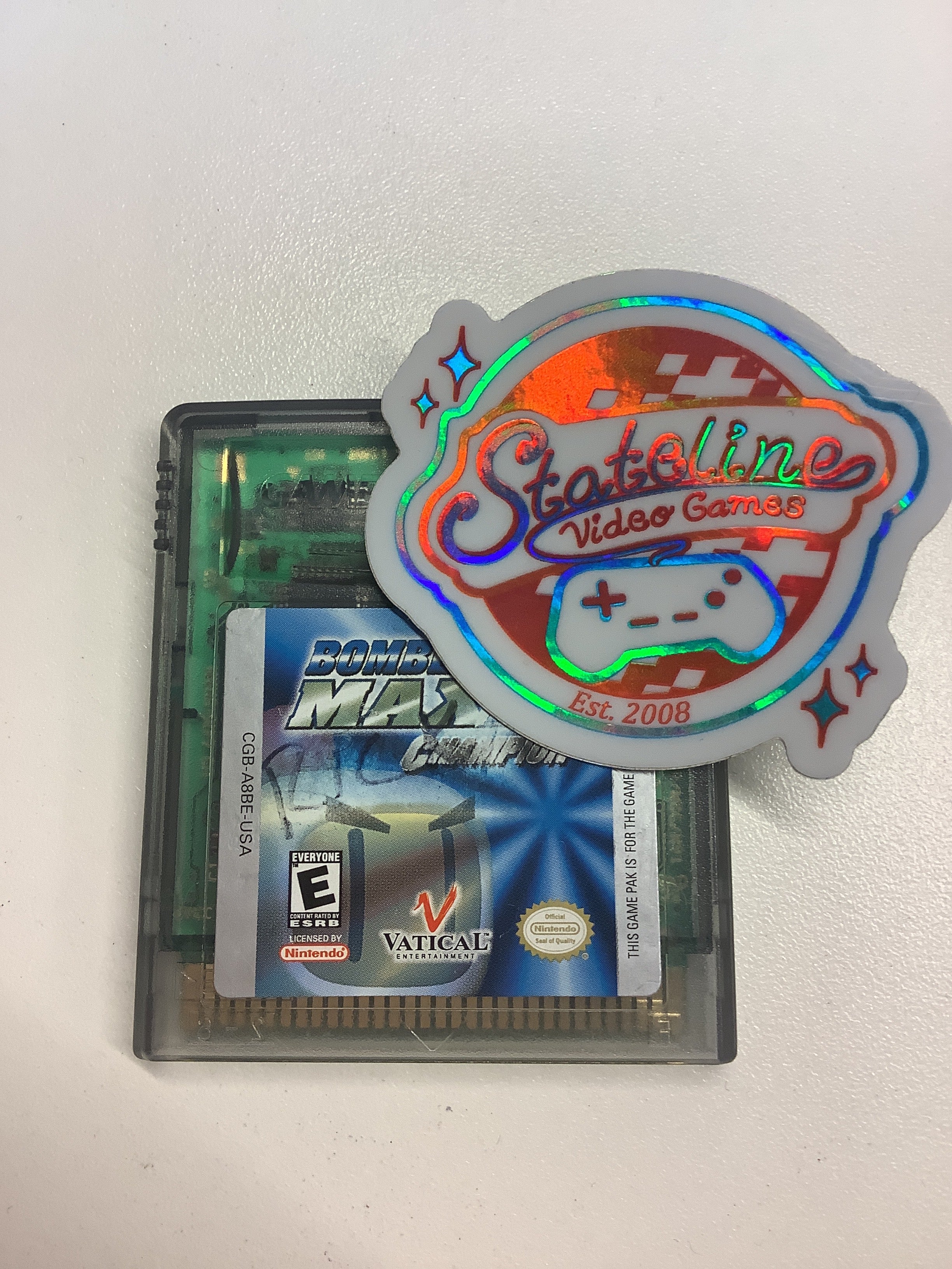Bomberman Max Blue Champion - GameBoy Color – Stateline Video Games Inc.