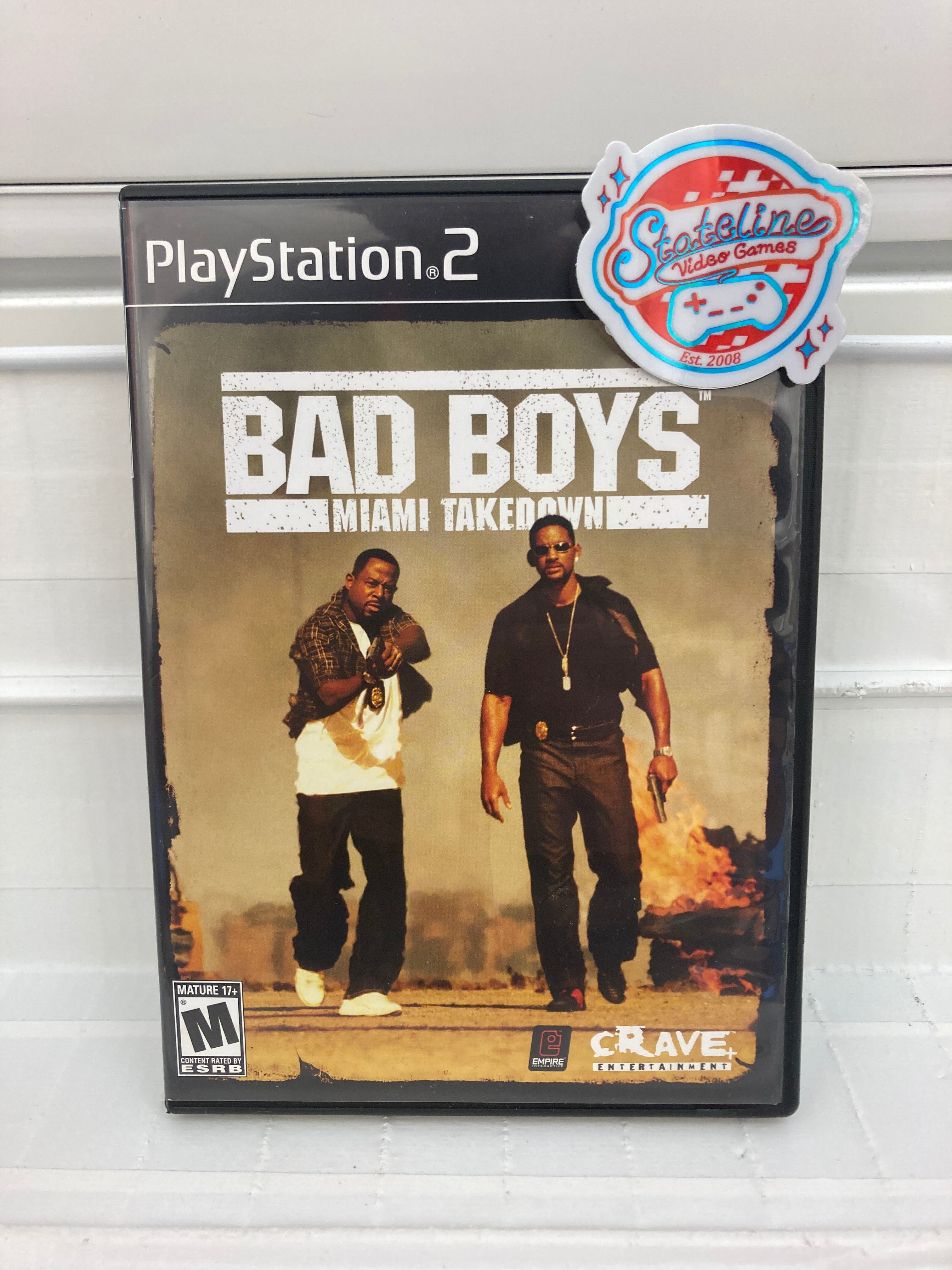 Bad Boys Miami Takedown - Playstation 2 – Stateline Video Games Inc.