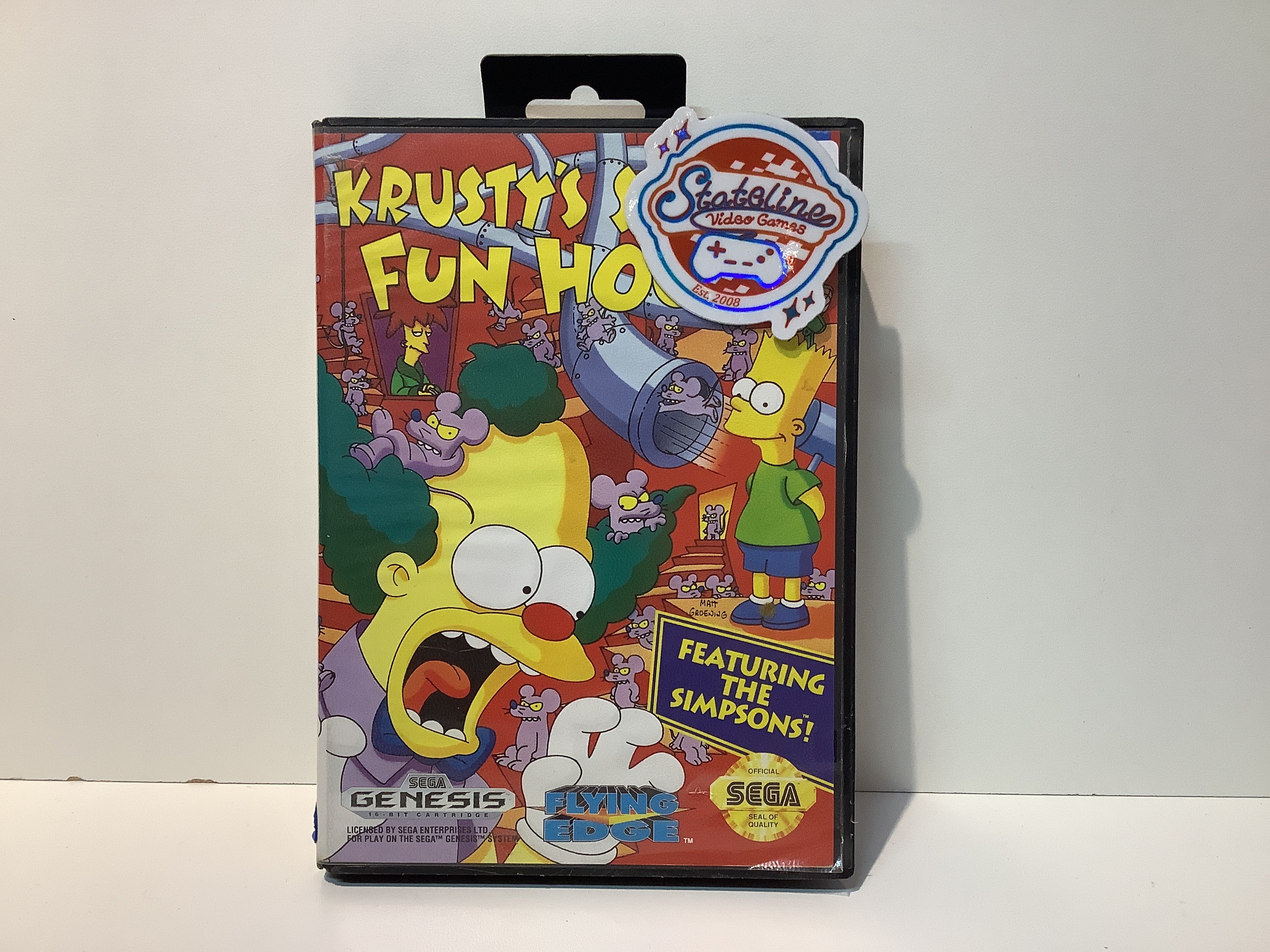 Krusty's Super Fun House - Sega Genesis – Stateline Video Games Inc.