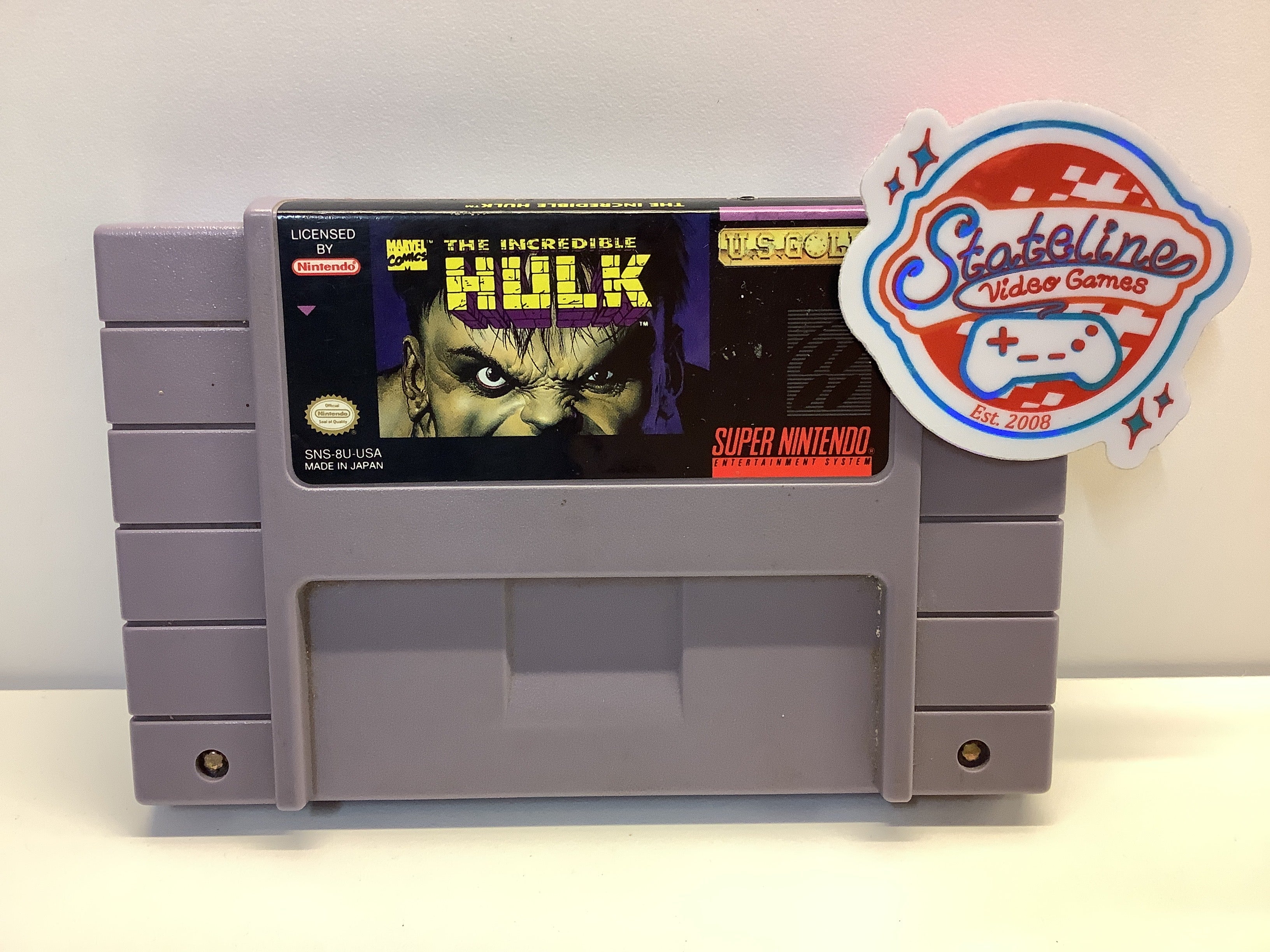 The Incredible Hulk - Super Nintendo – Stateline Video Games Inc.