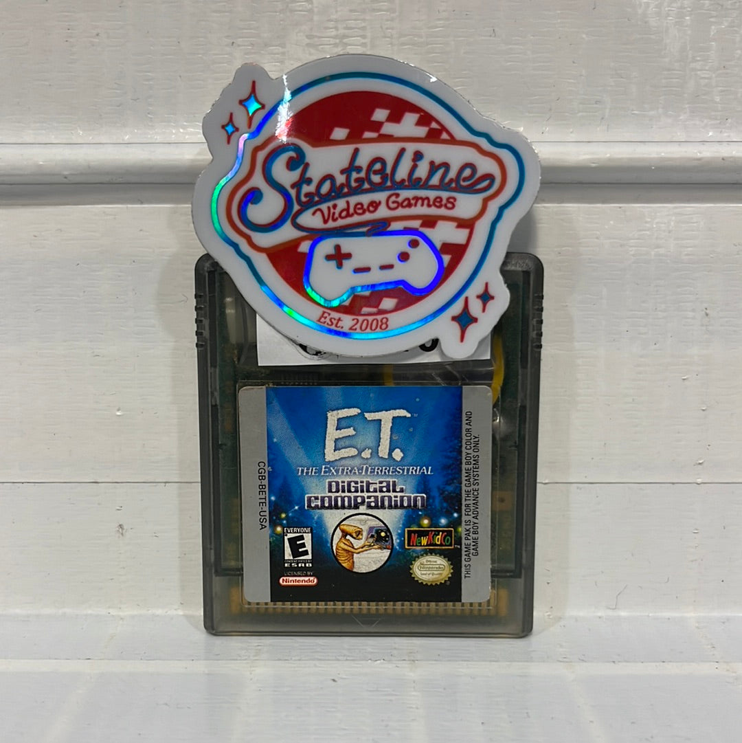 ET the Extra Terrestrial: Digital Companion - GameBoy Color – Stateline ...