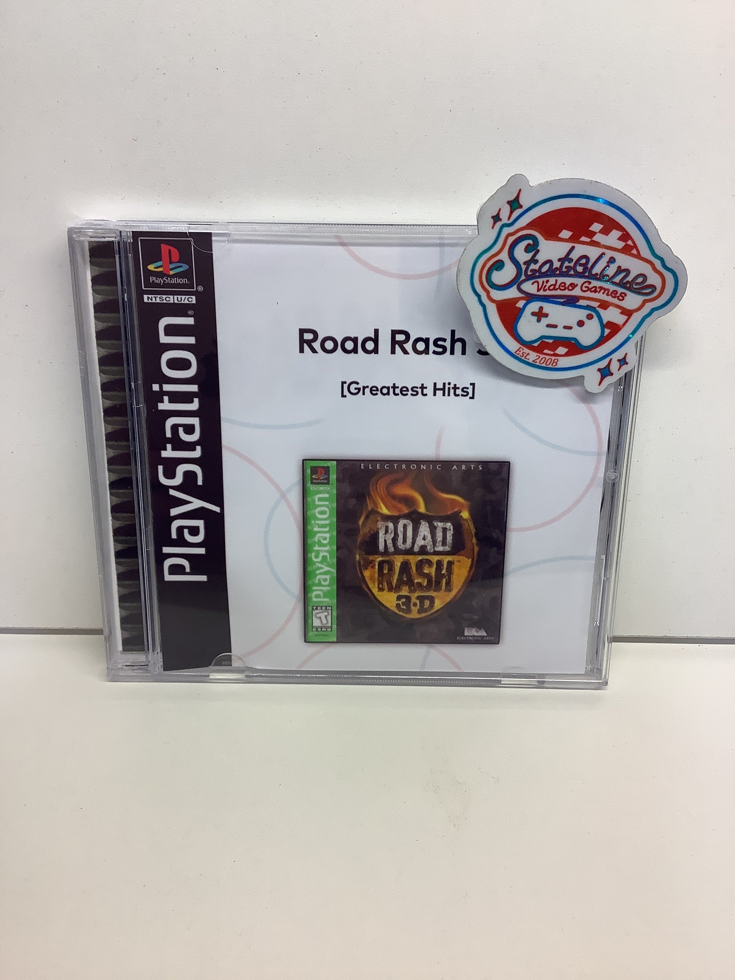 Road Rash 3D [Greatest Hits] - Playstation – Stateline Video Games Inc.