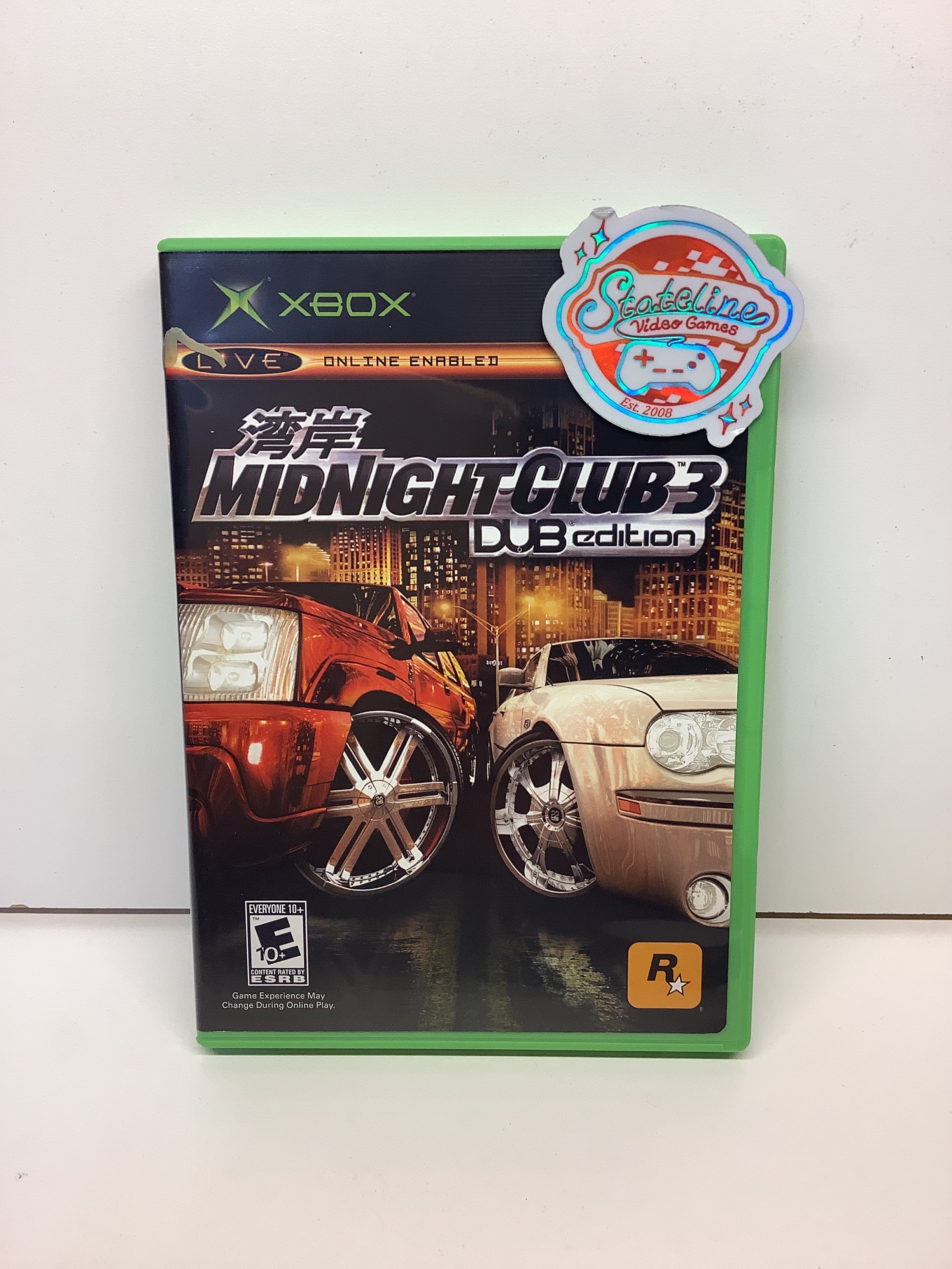 Midnight Club 3 Dub Edition - Xbox – Stateline Video Games Inc.