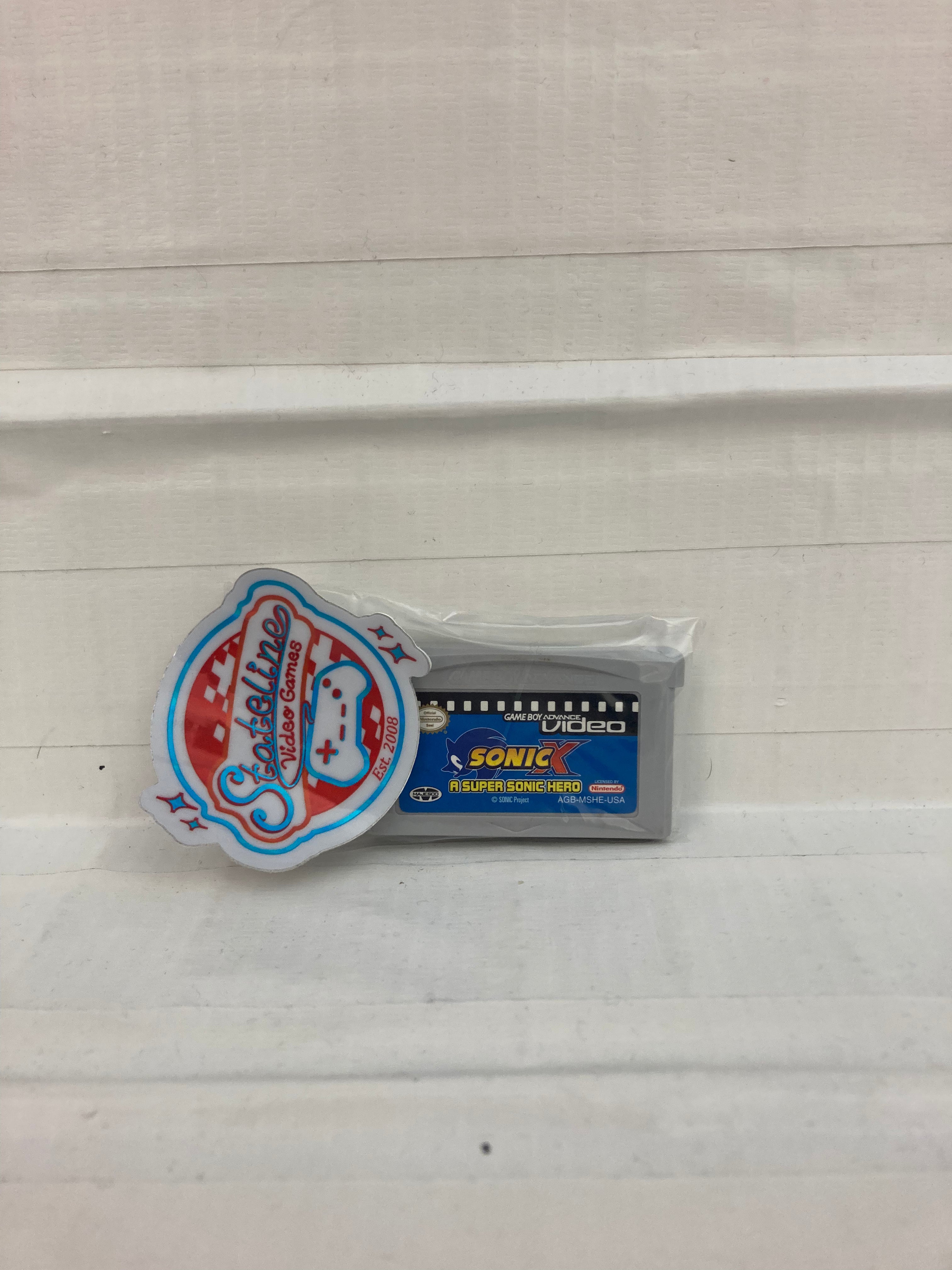 GBA Video Sonic X Volume 1 - GameBoy Advance – Stateline Video Games Inc.