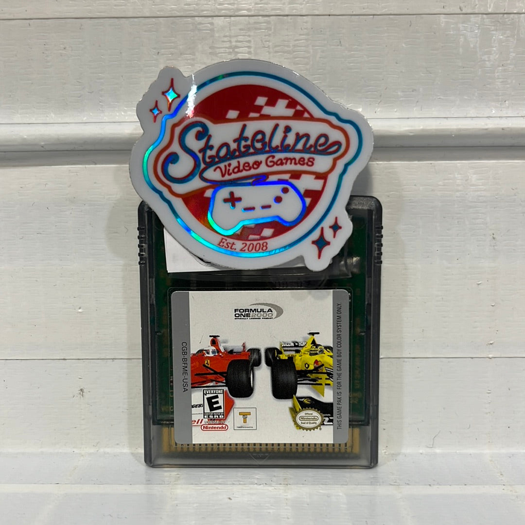 Formula One 2000 - GameBoy Color – Stateline Video Games Inc.