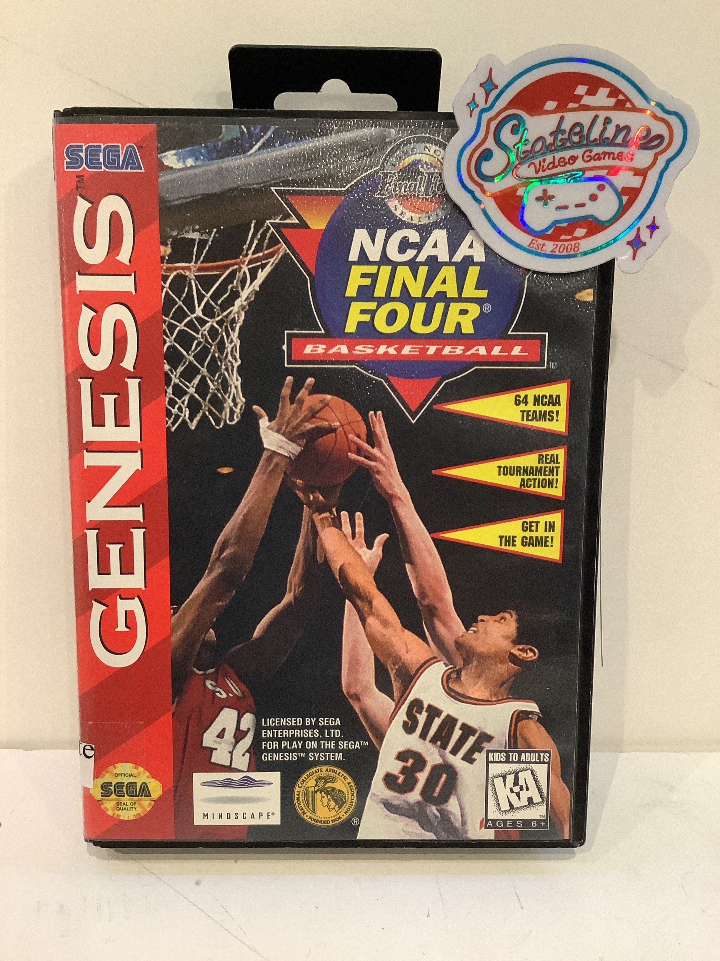 NCAA Final Four Basketball - Sega Genesis – Stateline Video Games Inc.