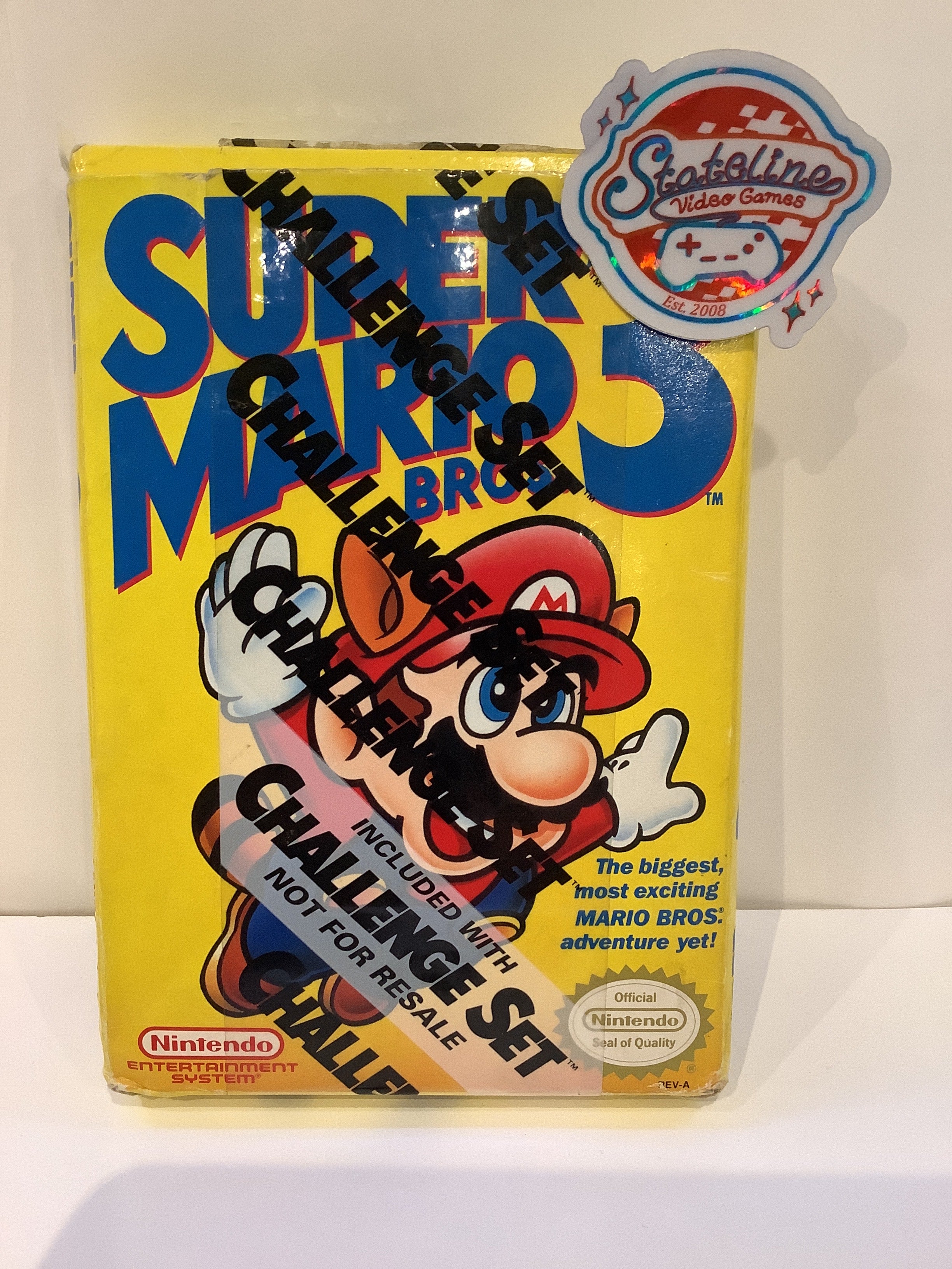 Super Mario Bros 3 [Challenge Set] - NES – Stateline Video Games Inc.