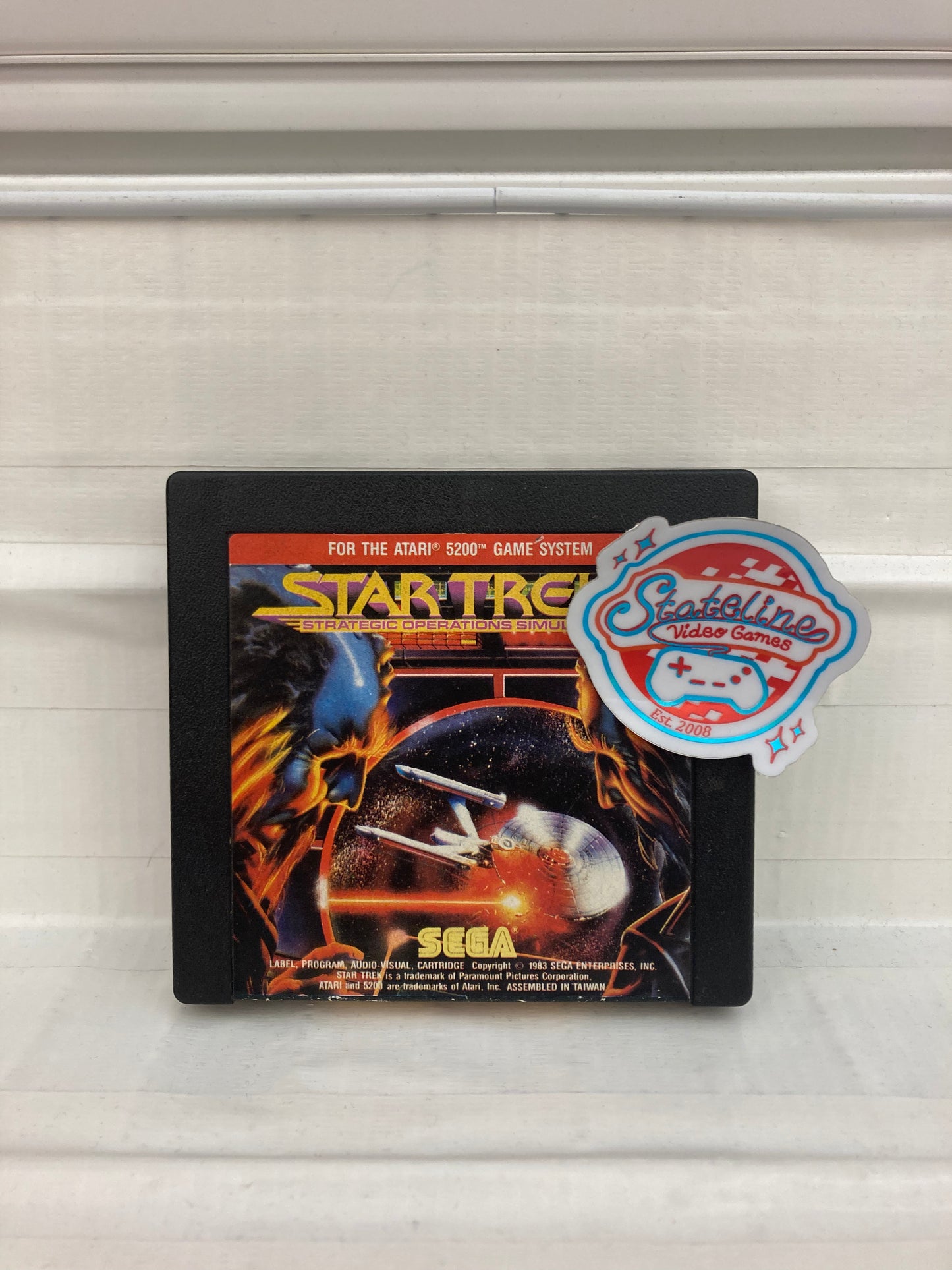 Star Trek: Strategic Operations Simulator - Atari 5200 – Stateline ...