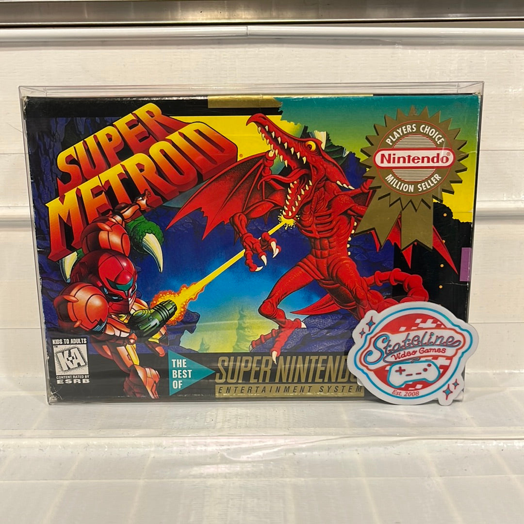 Super Metroid - Super Nintendo – Stateline Video Games Inc.