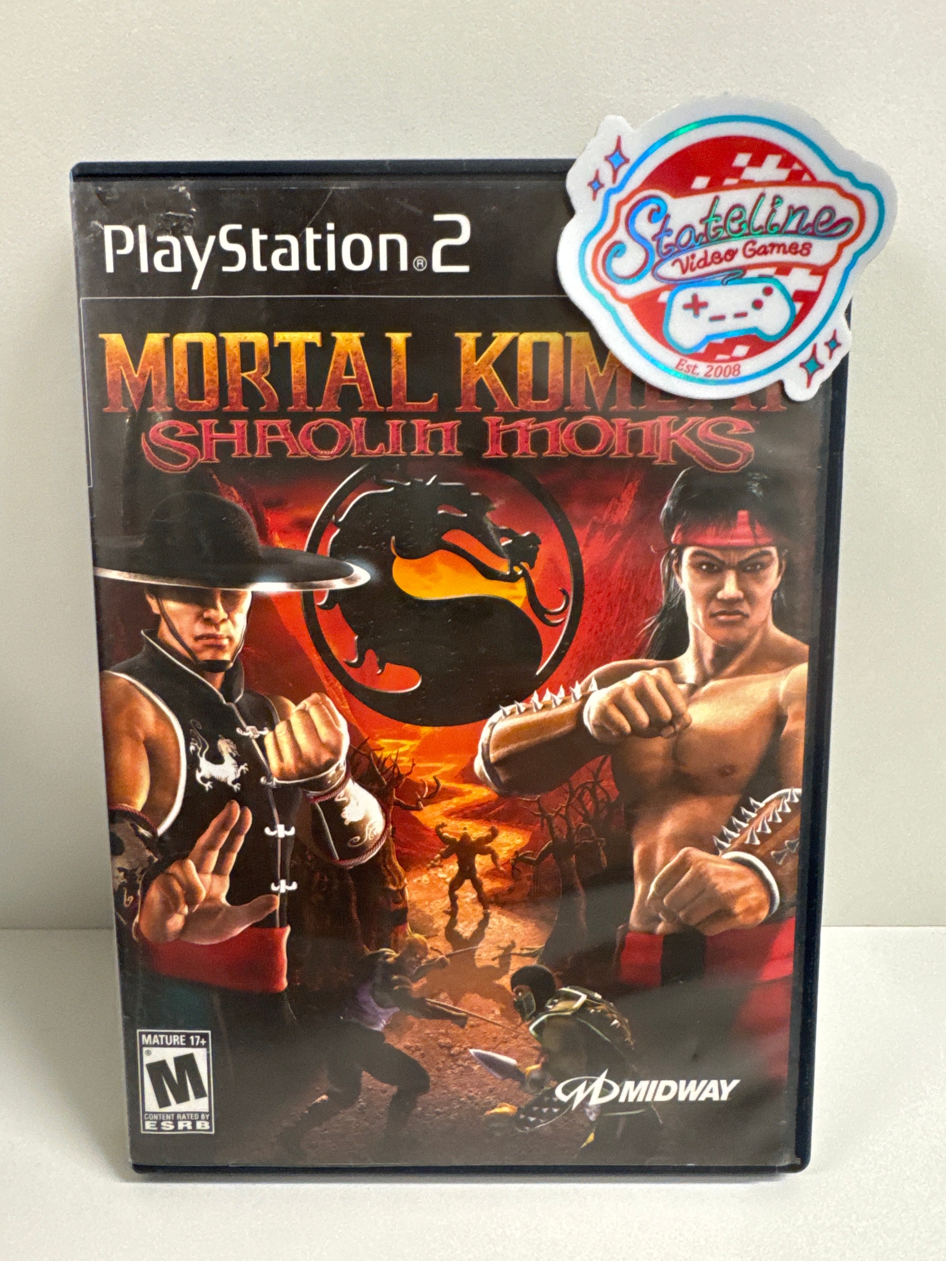 Mortal Kombat Shaolin Monks - Playstation 2 – Stateline Video Games Inc.