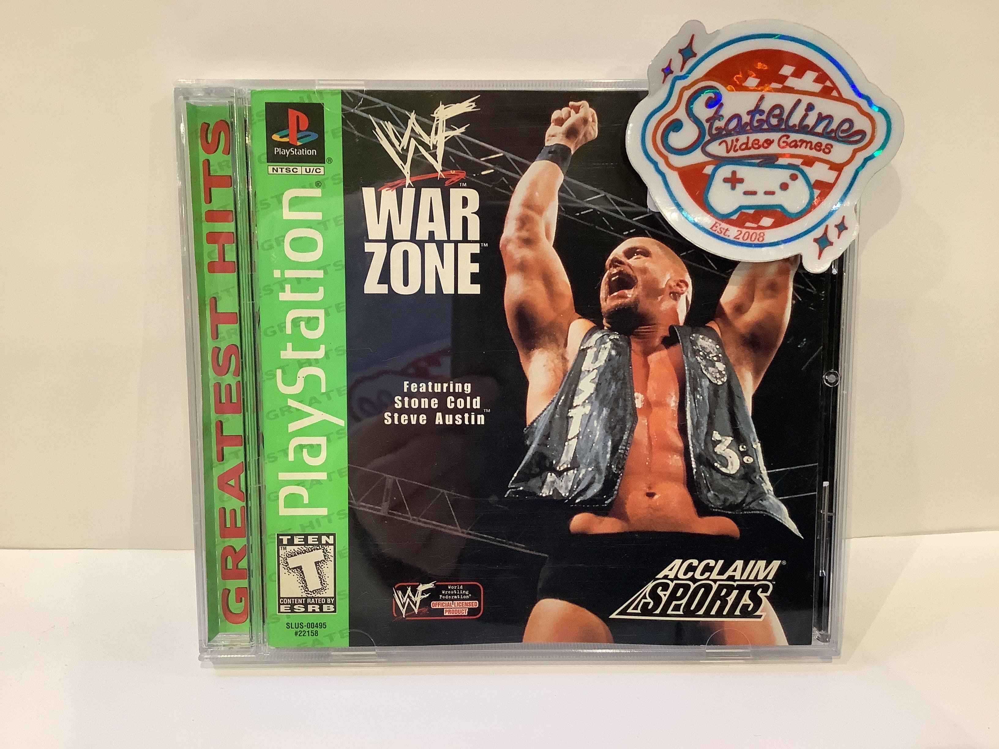 WWF Warzone [Greatest Hits] - Playstation – Stateline Video Games Inc.