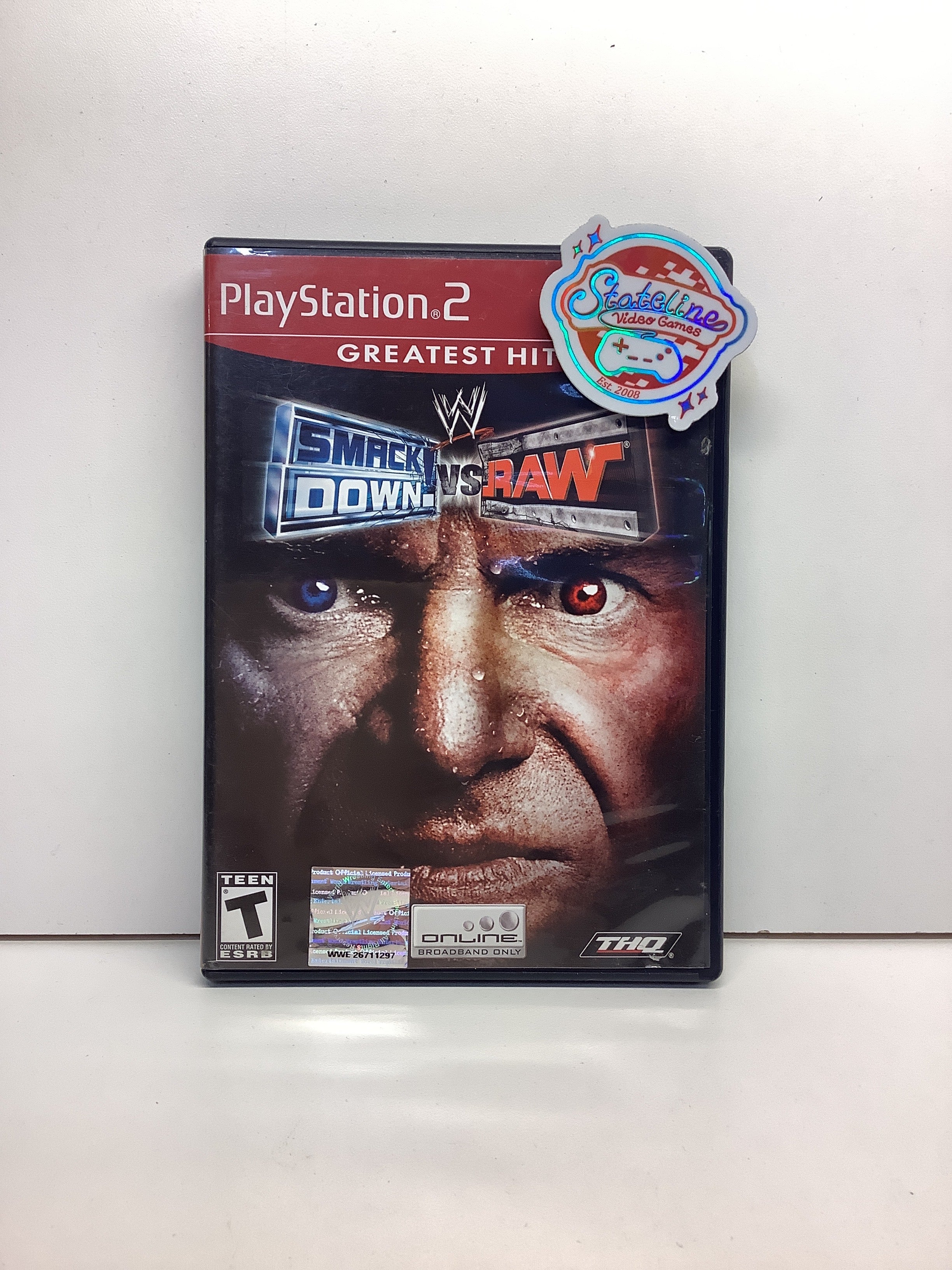 WWE Smackdown vs. Raw [Greatest Hits] - Playstation 2 – Stateline Video ...